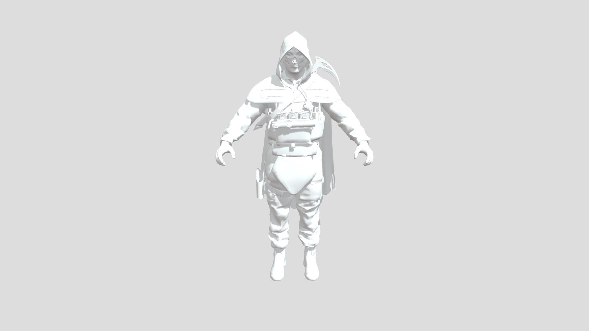 Blank ghost model - 3D model by Juless1233 [081453a] - Sketchfab