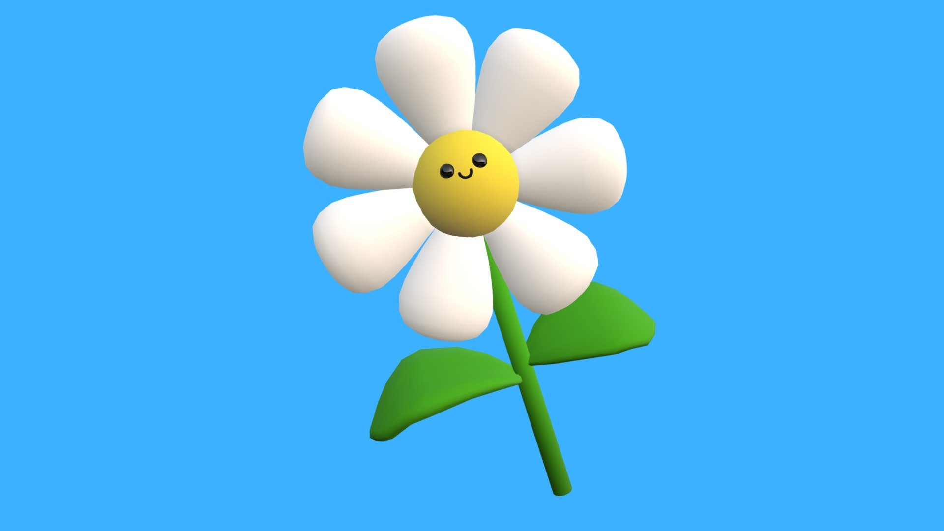 CUTIE DAISY - Download Free 3D model by mismeirart [0814b3d] - Sketchfab