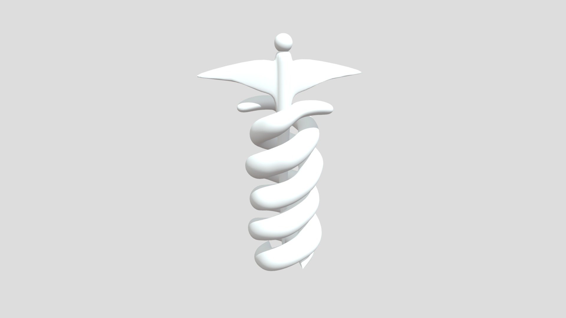 Caduceus - 3D model by BrandonHenry0330 [0814e88] - Sketchfab