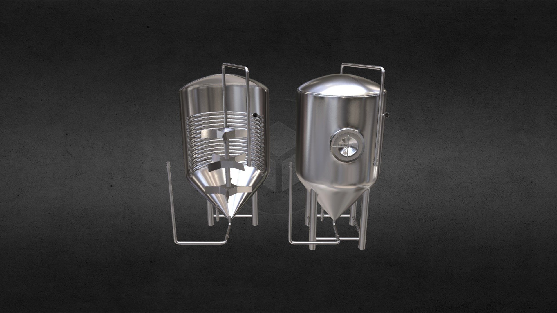 Fermentador 3d Model By Mateo Pareja Mateopareja 0815729 Sketchfab