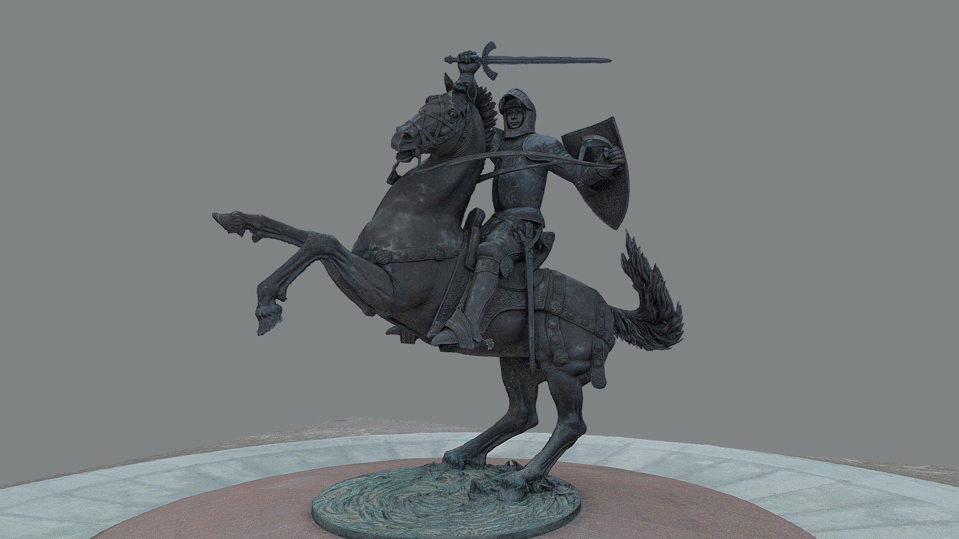 Laisves Karys (Warrior of Freedom). Vytis - 3D model by Saulius.Zaura ...