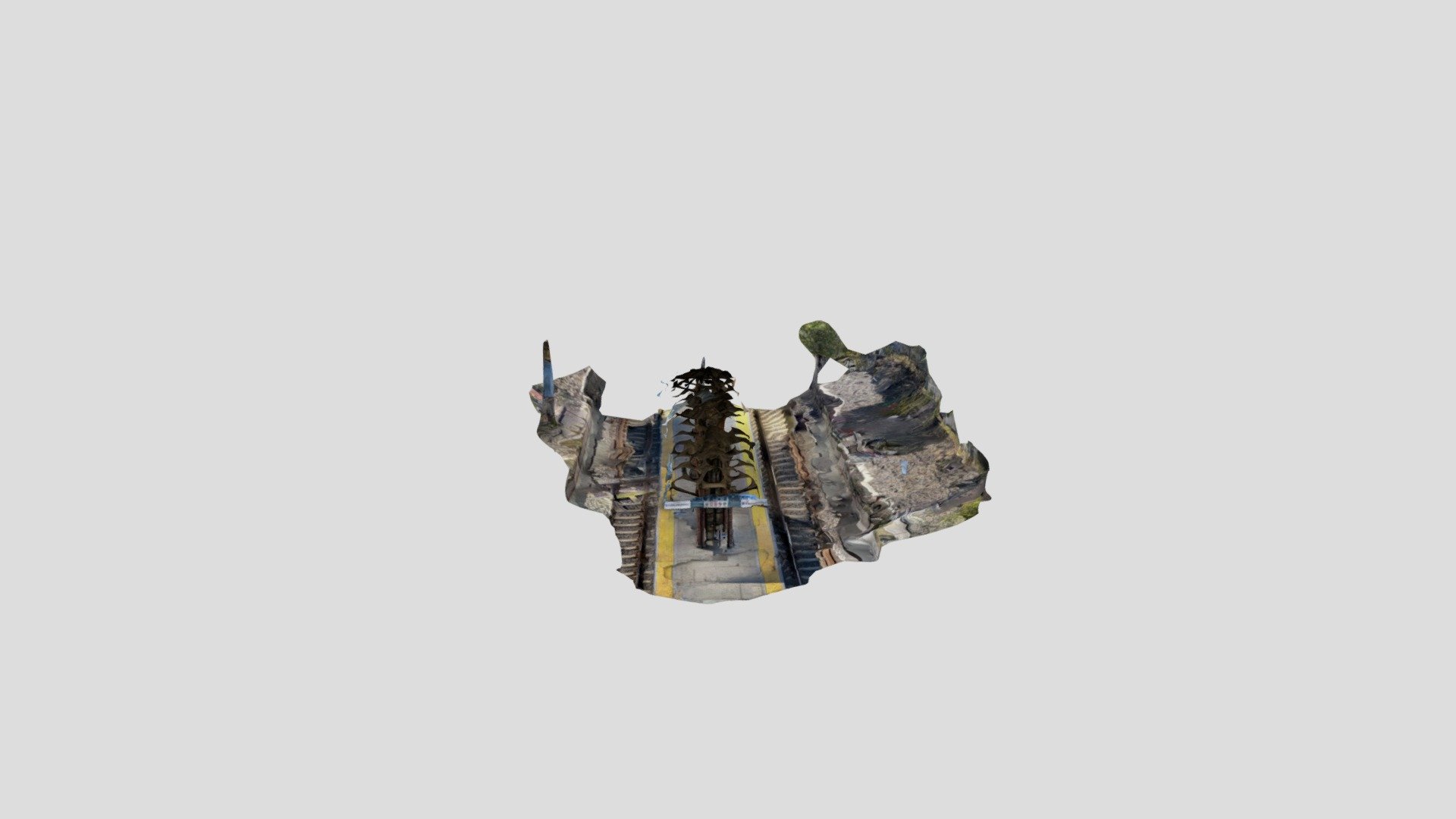 USA - Sandy - Train Station - Exterior - 2022 - Download Free 3D model ...