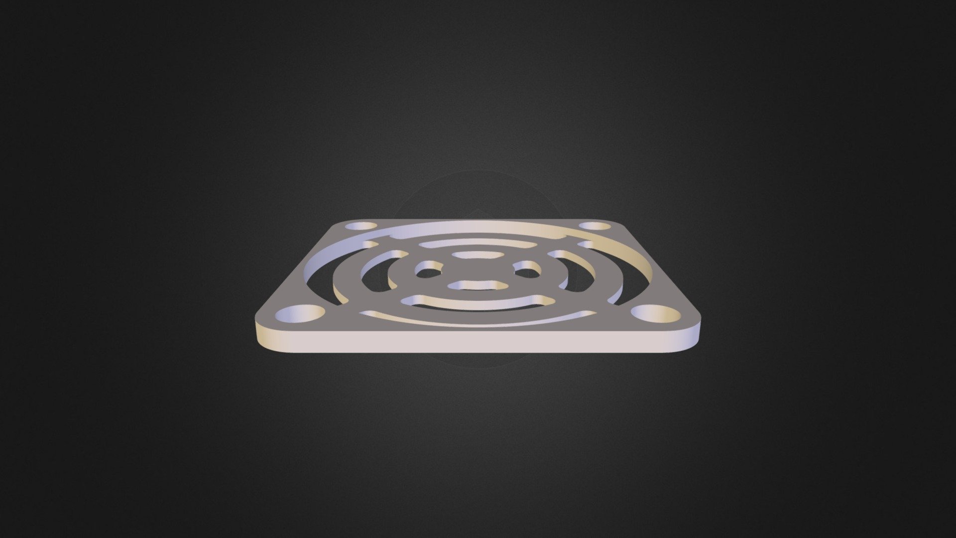 40mm fan grill - 3D model by 3dindustries [0816fcd] - Sketchfab