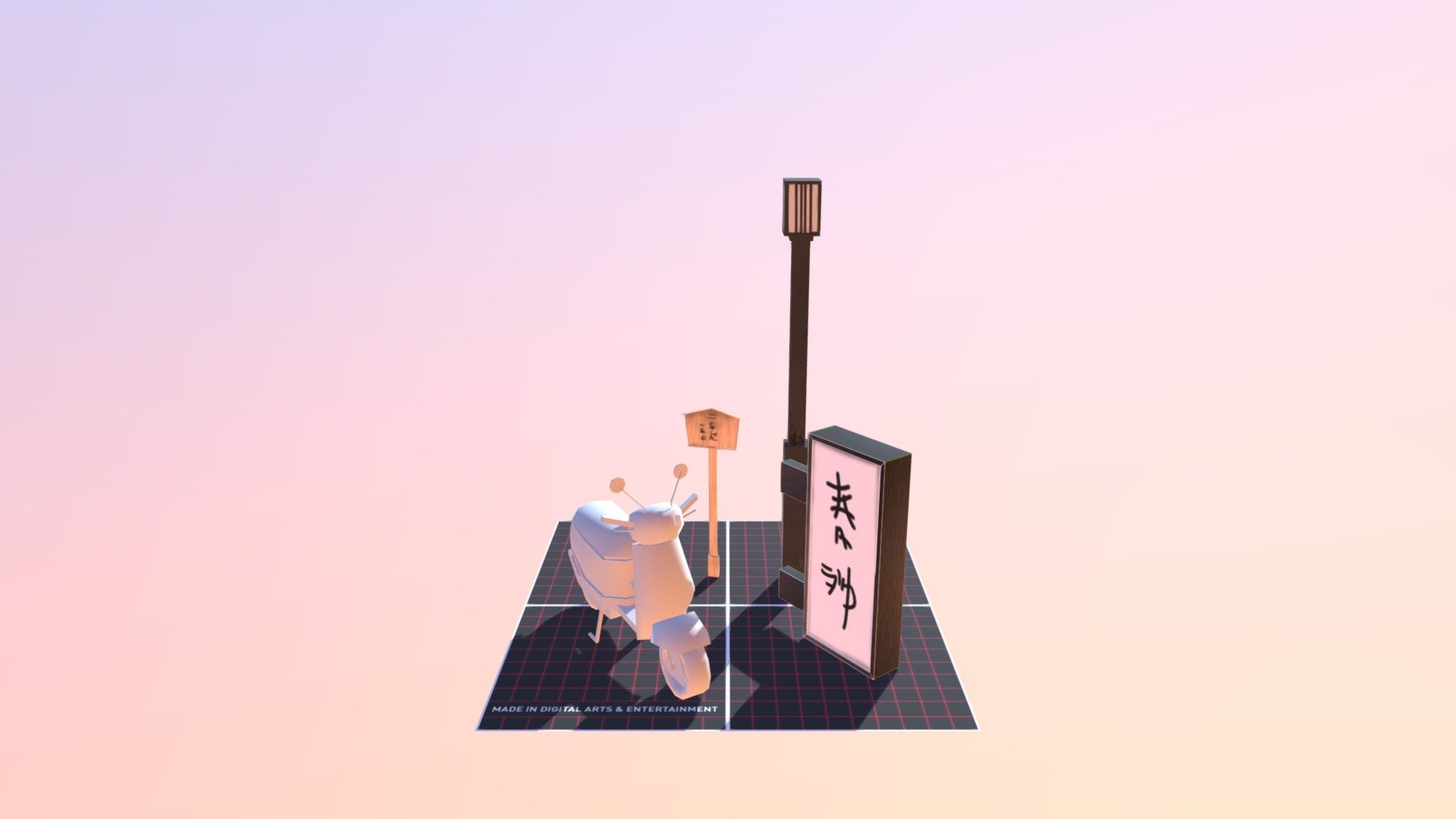 Props City Scene - 3D model by FreijaDeGraeve [081748a] - Sketchfab