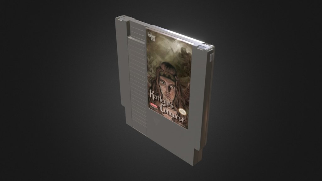 Katlego's NES Cart - 3D model by warpnik [081761a] - Sketchfab