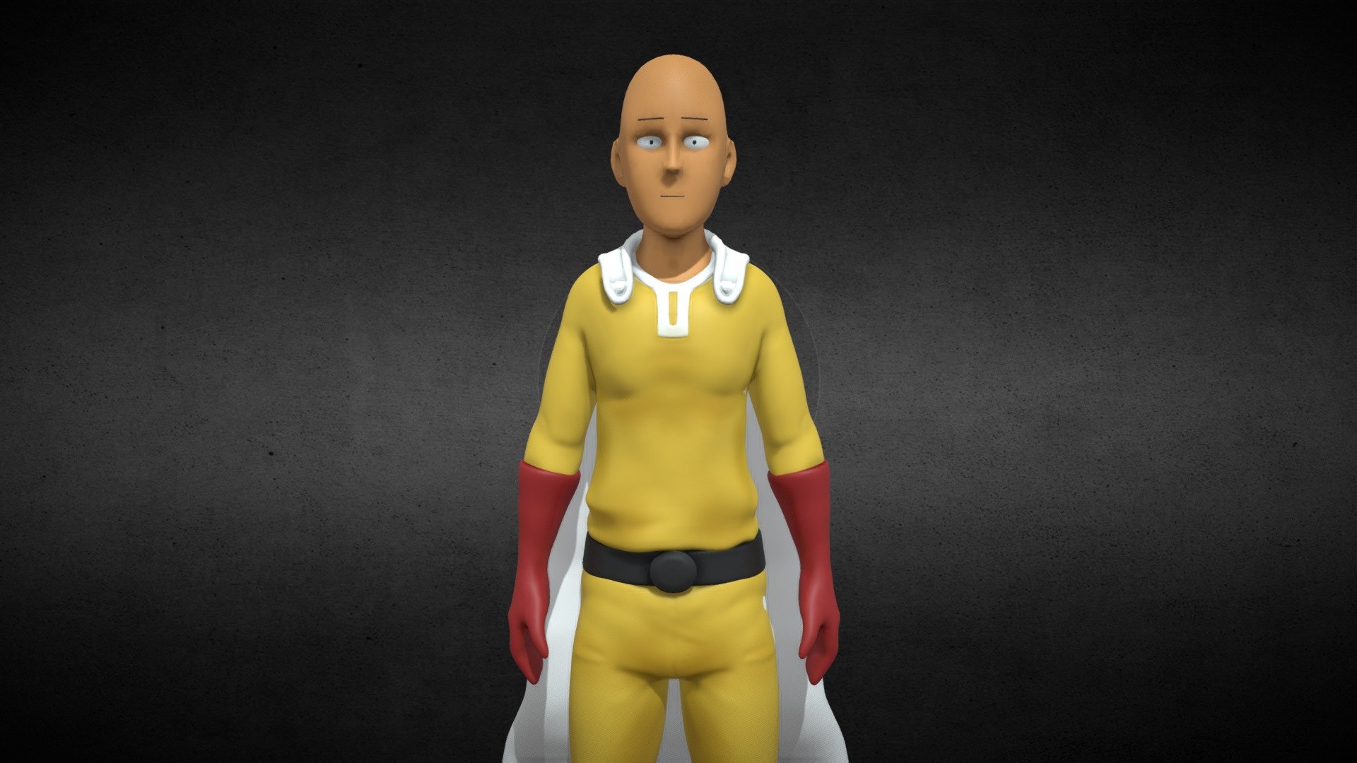 Saitama Model - Download Free 3D model by felipeferreira [0819da6 ...
