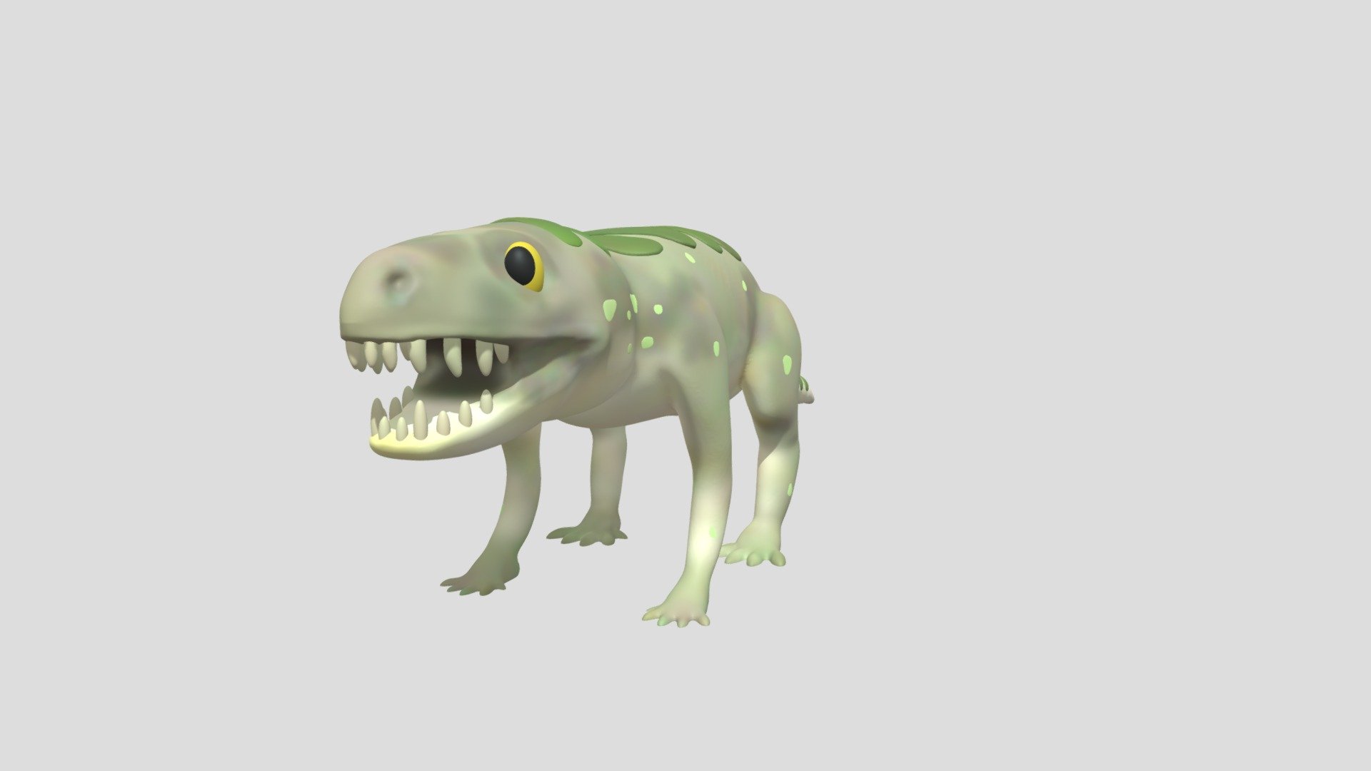 Dynamosuchus - 3D model by Schneider Cícero (@SchneiderC) [081b940 ...