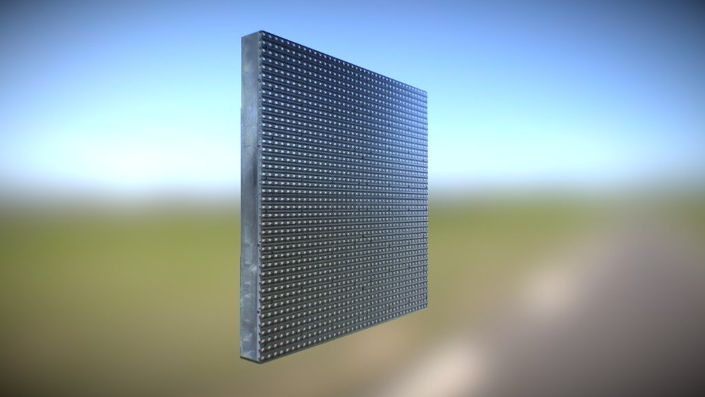 16mm LED Display Panel - 3D model by gcled_graphics [081cf08] - Sketchfab