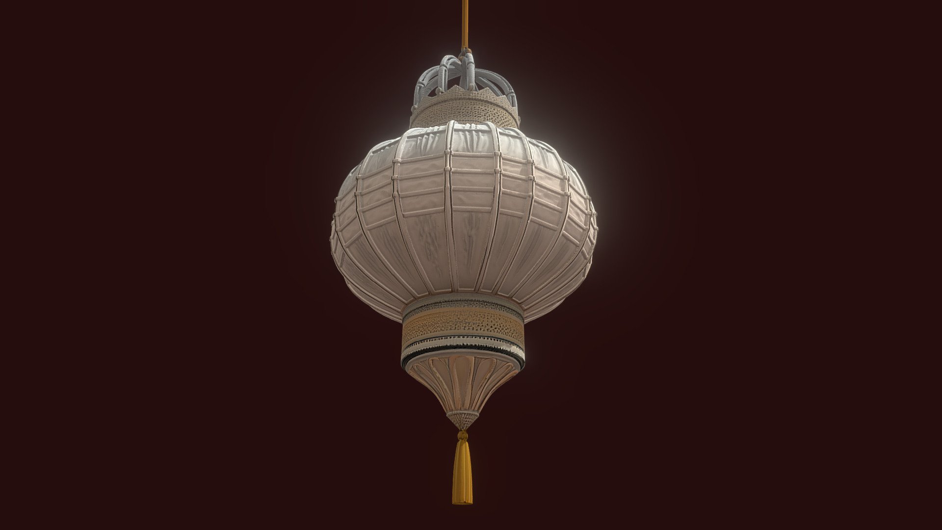Traditional Paper Lantern - Download Free 3D model by ARTEL_3D [081d1af ...