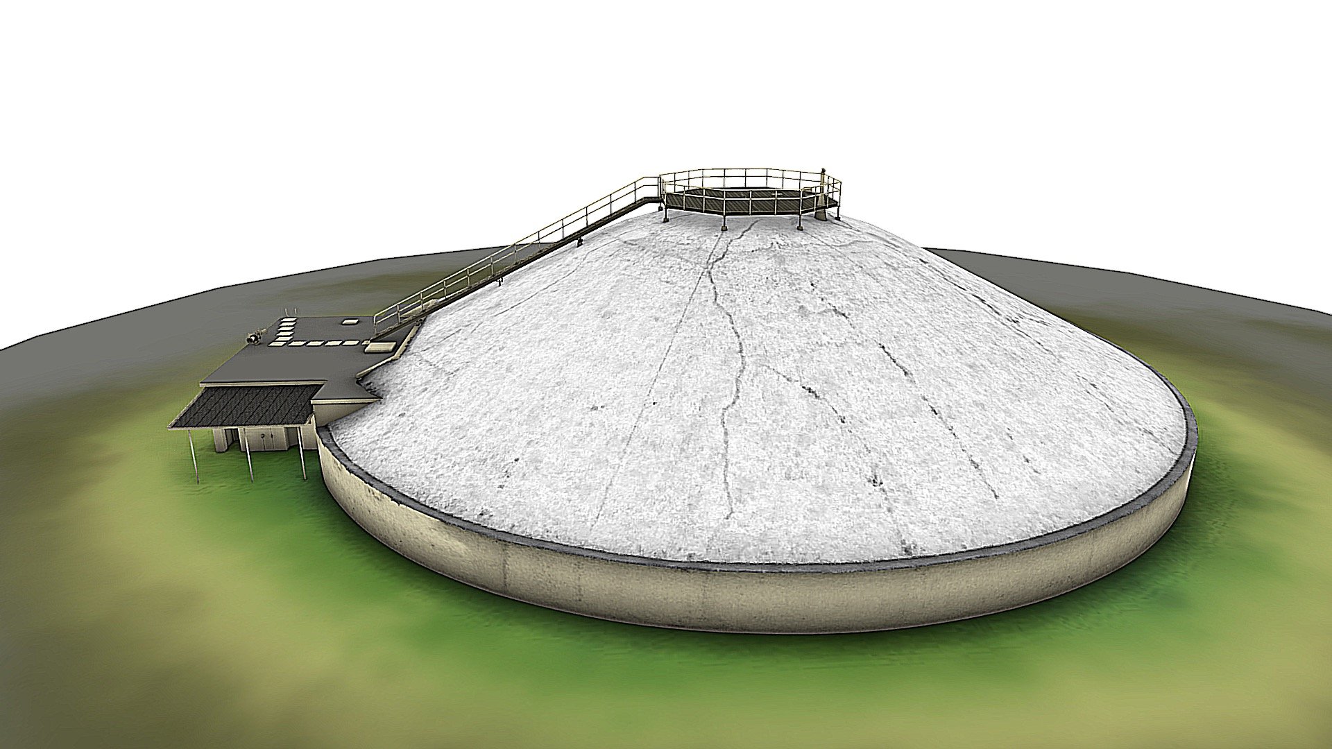 Blockhouse at Launch Complex 19 - 3D model by University of South ...