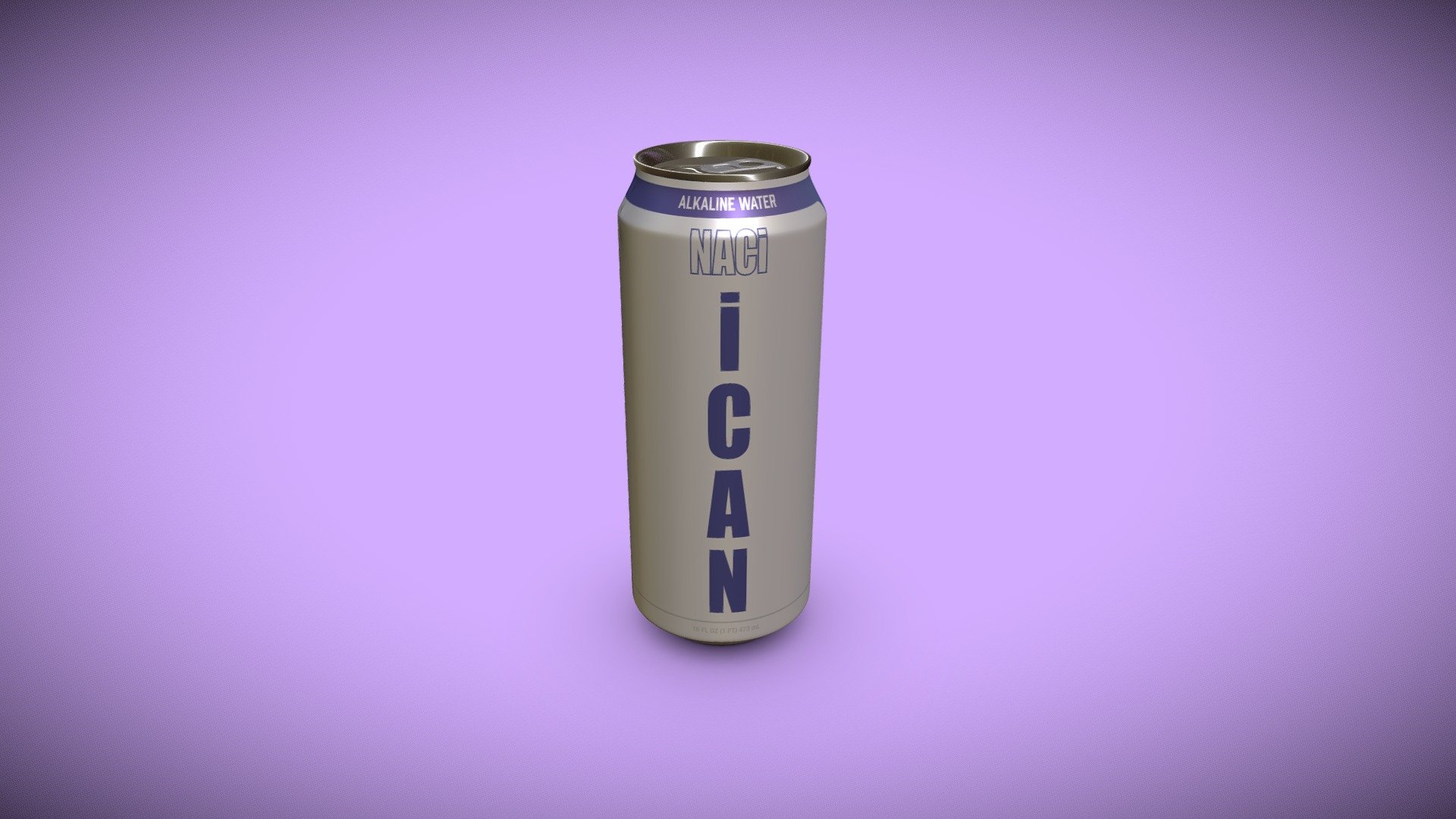 16oz - NACI Alkaline Water - VER 3 - Download Free 3D model by DWE ...