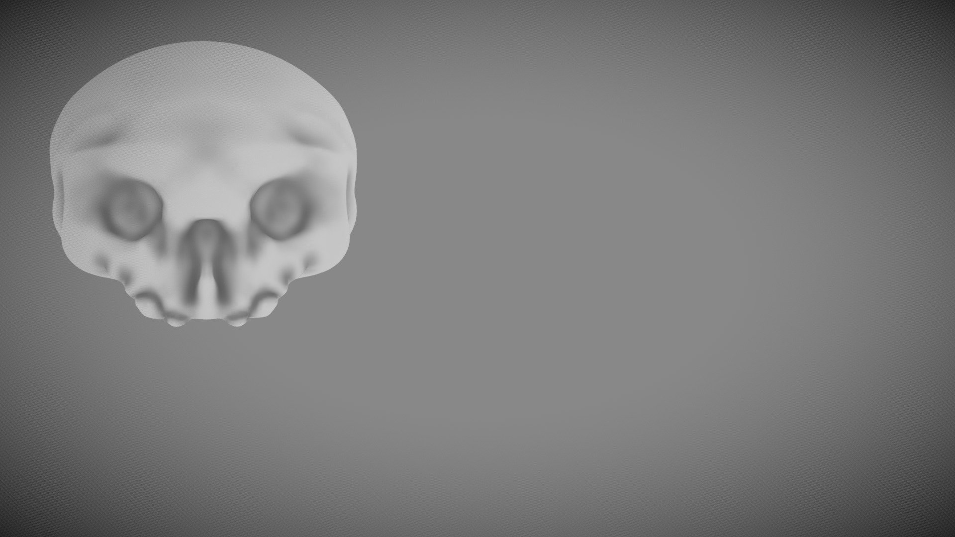 scull no textures - 3D model by bolzakmartyn [0820158] - Sketchfab
