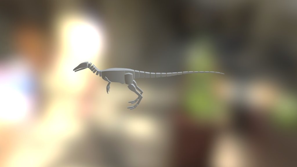 Compsognathus Jump Animation - 3D model by redbeardsart [0821616 ...