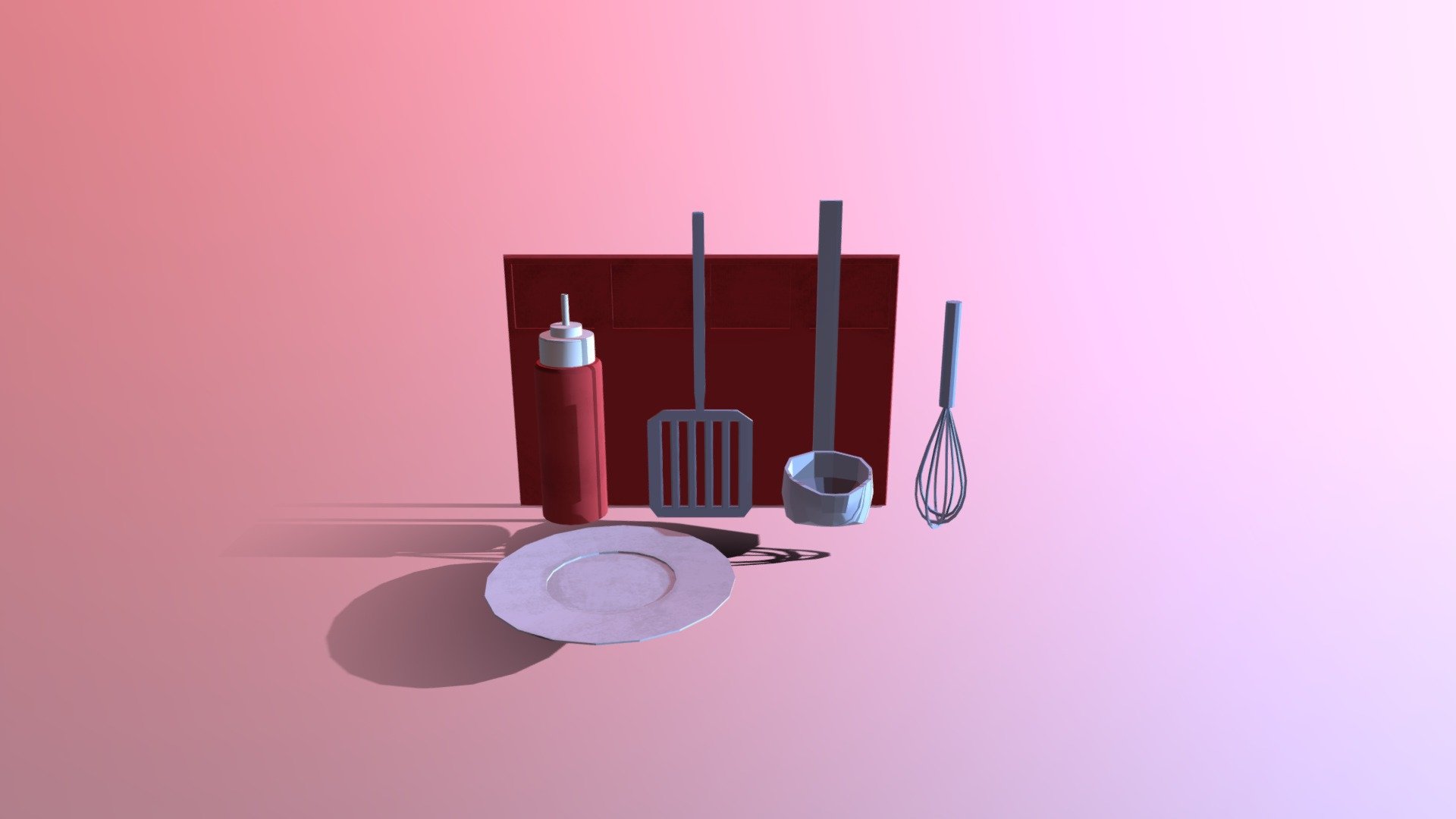 Utensil set - Download Free 3D model by MarcusStones [0822d1a] - Sketchfab