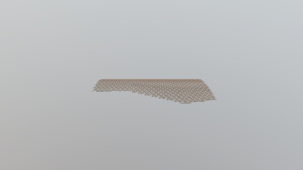 Roof structure - 3D model by dadesanya [0823689] - Sketchfab