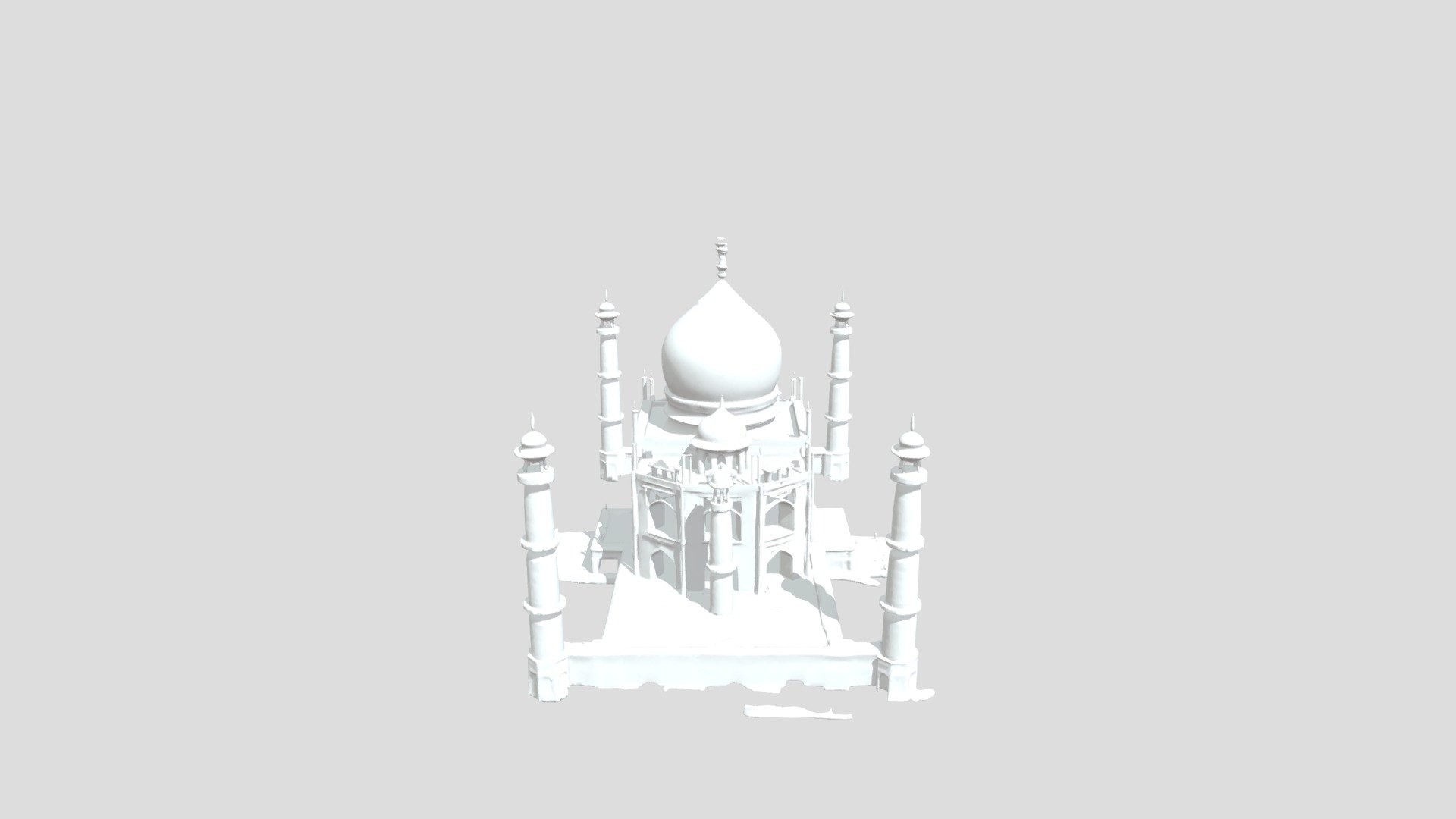 taj mahal - Download Free 3D model by ARTIST (@rytunrtuersnrynuynws ...