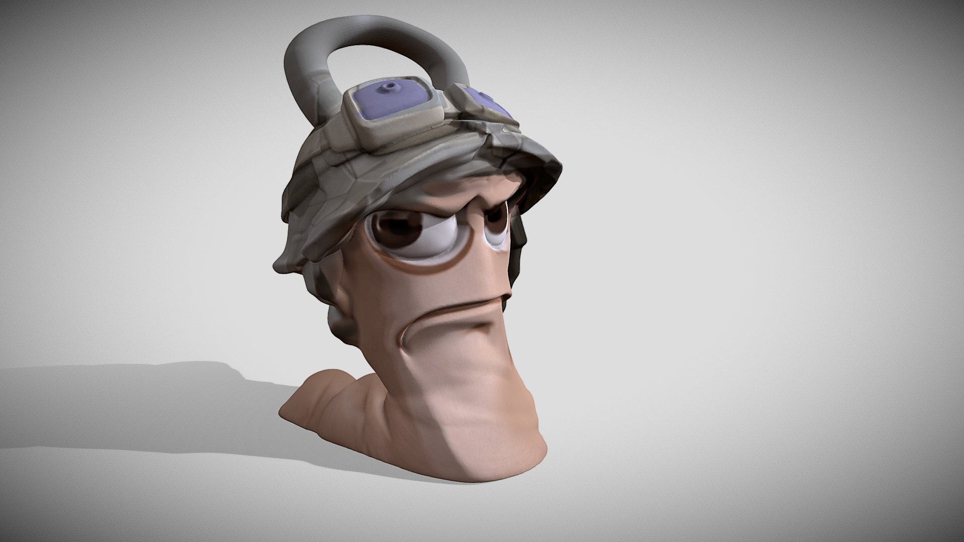 Worm_soldier - 3D model by 4DigitalARTS (@boardreklam) [0824c00 ...
