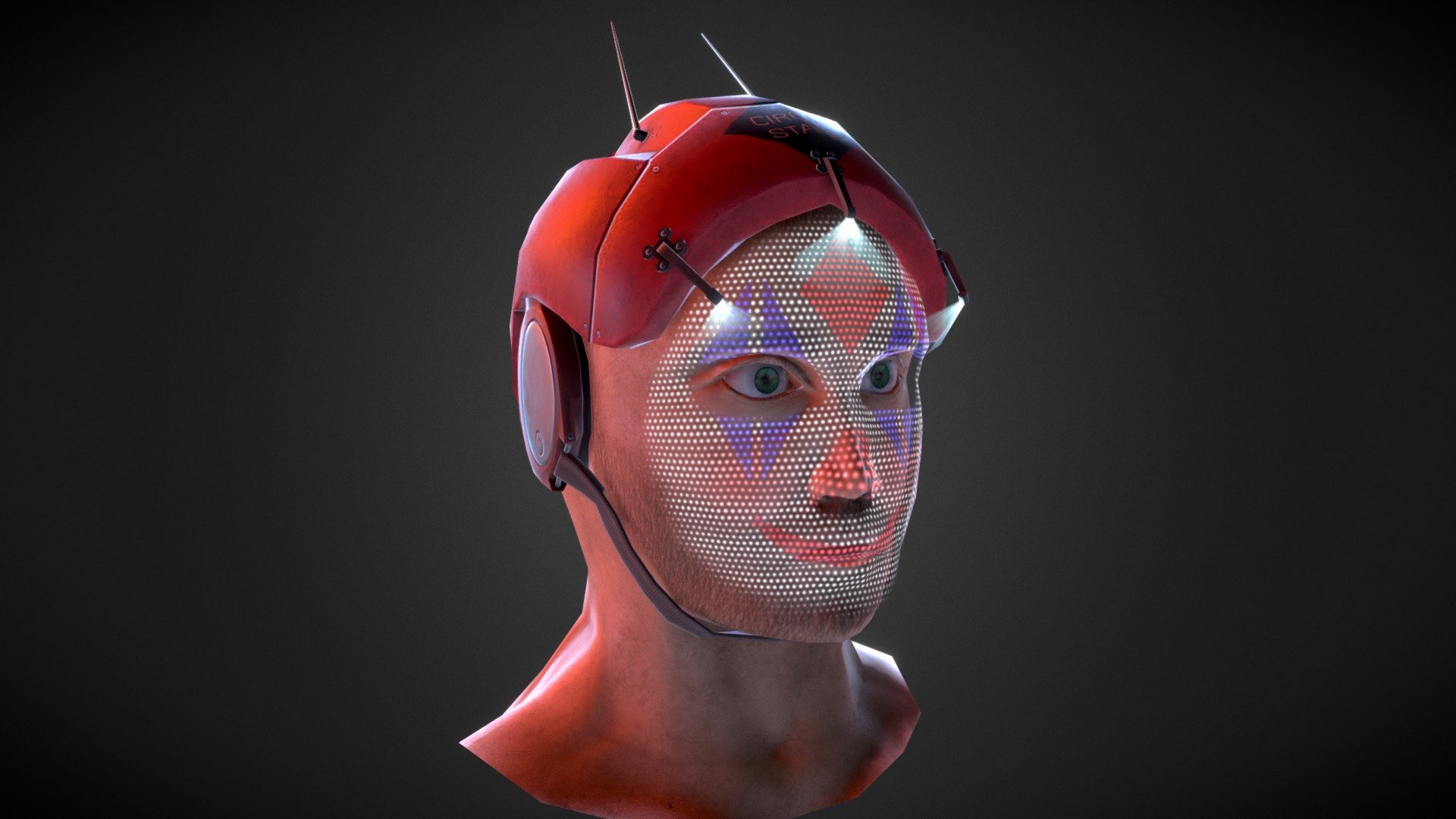 Sci-Fi Circus Staff - 3D model by Thornius [0825dc3] - Sketchfab