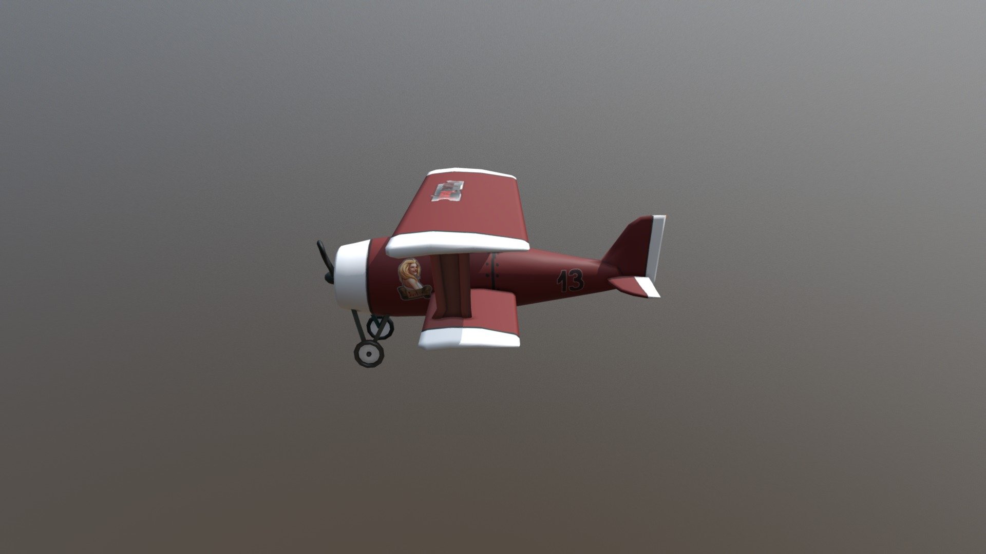 Biplane - 3D model by NeusEV [0828fdc] - Sketchfab