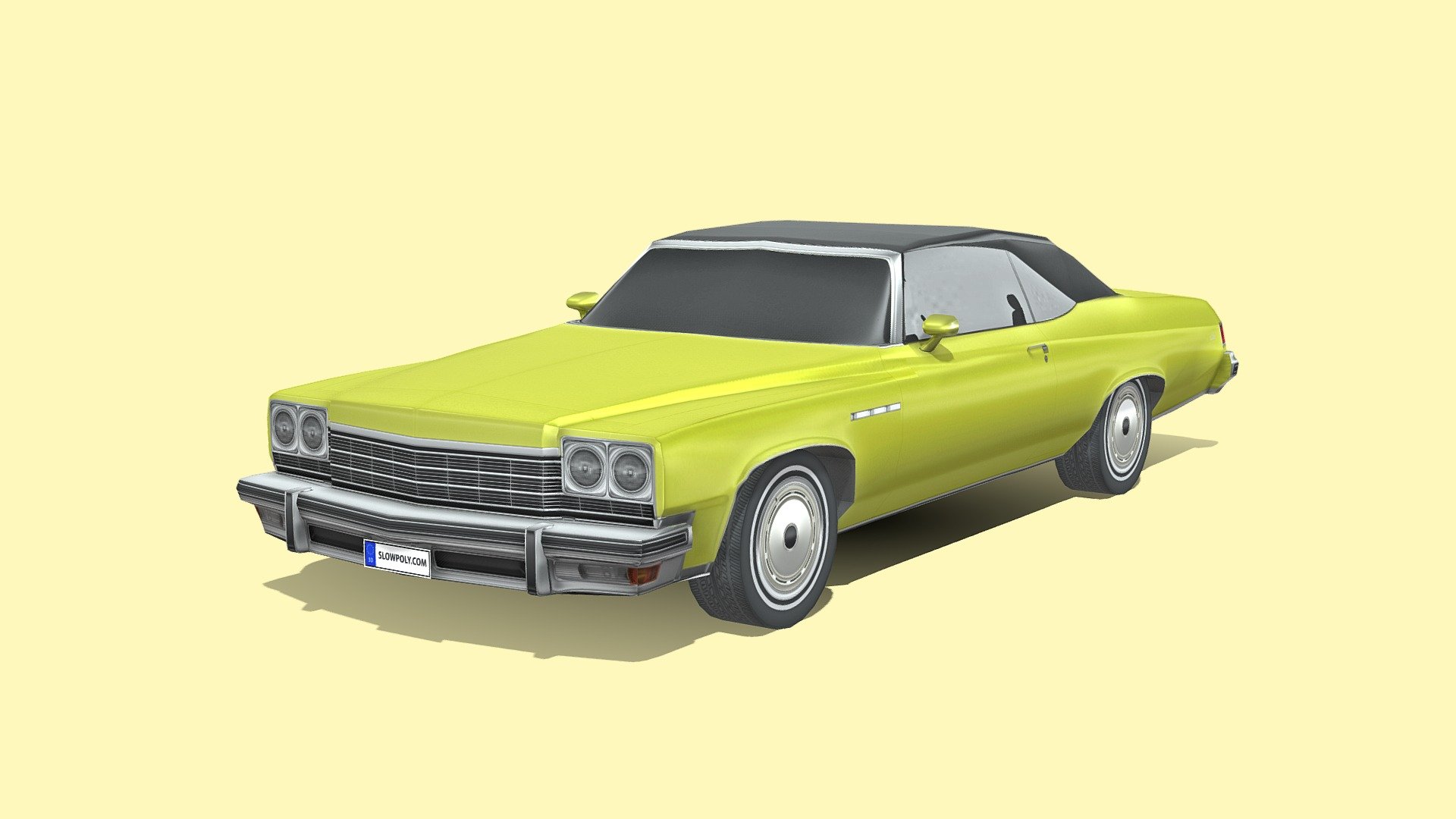 Buick LeSabre 1976 - Buy Royalty Free 3D model by slowpoly [082beda ...