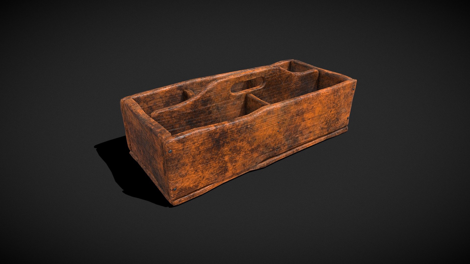 Medieval Wooden Tool Box - Buy Royalty Free 3D model by ...