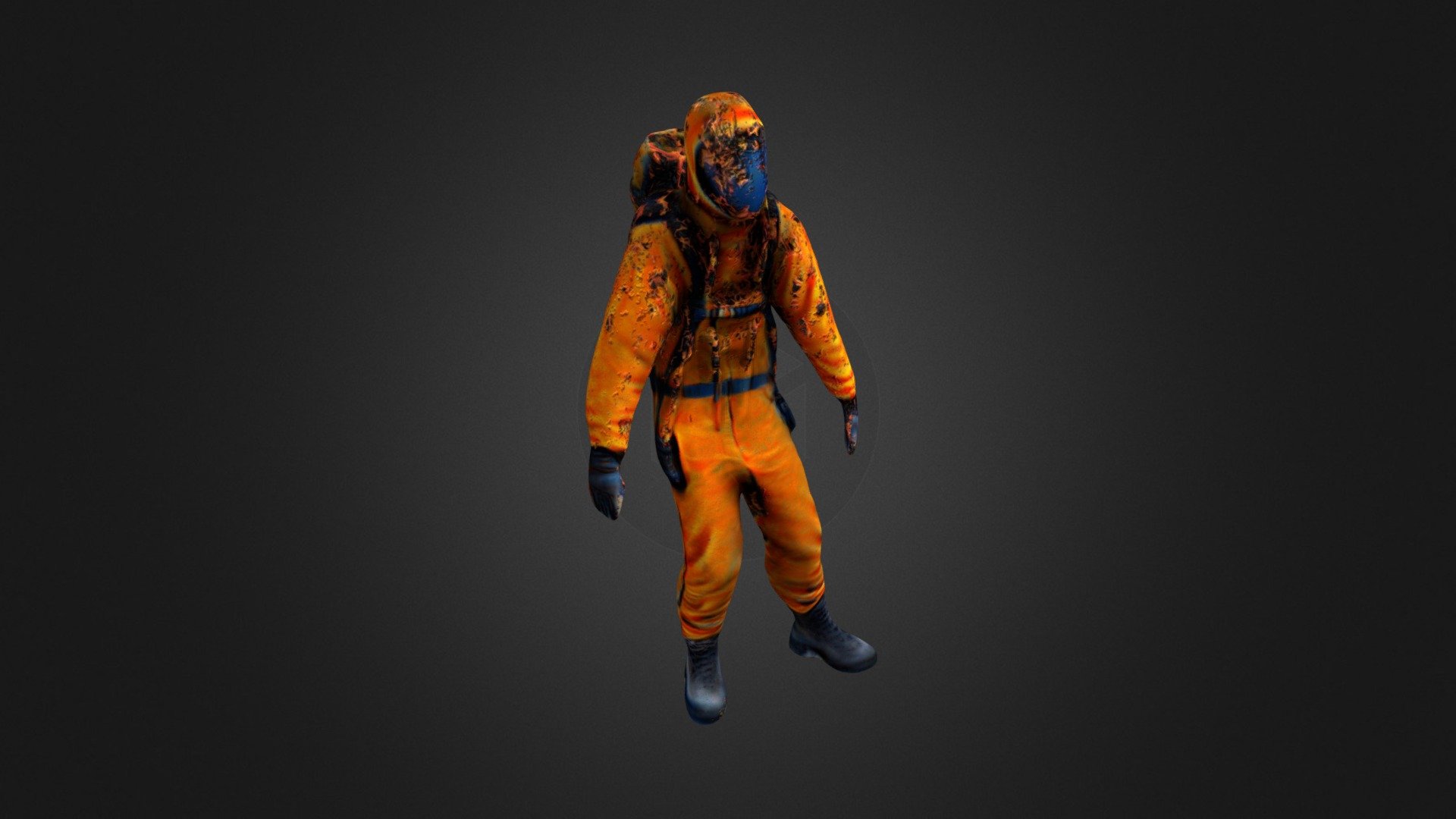 toxic Zombie 3 Idle (animated) - Download Free 3D model by vicente ...