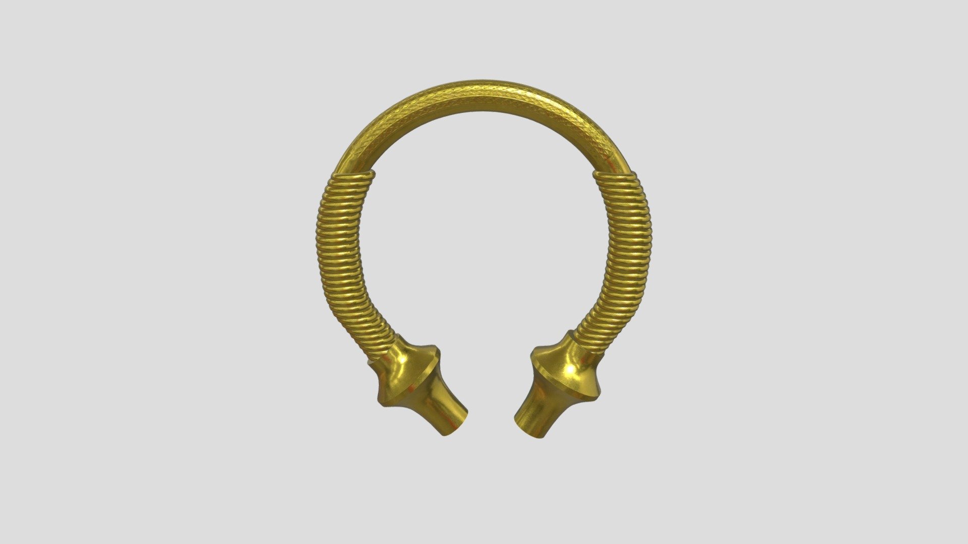 Torque de Burela - Celt Necklace from Burela - Download Free 3D model ...