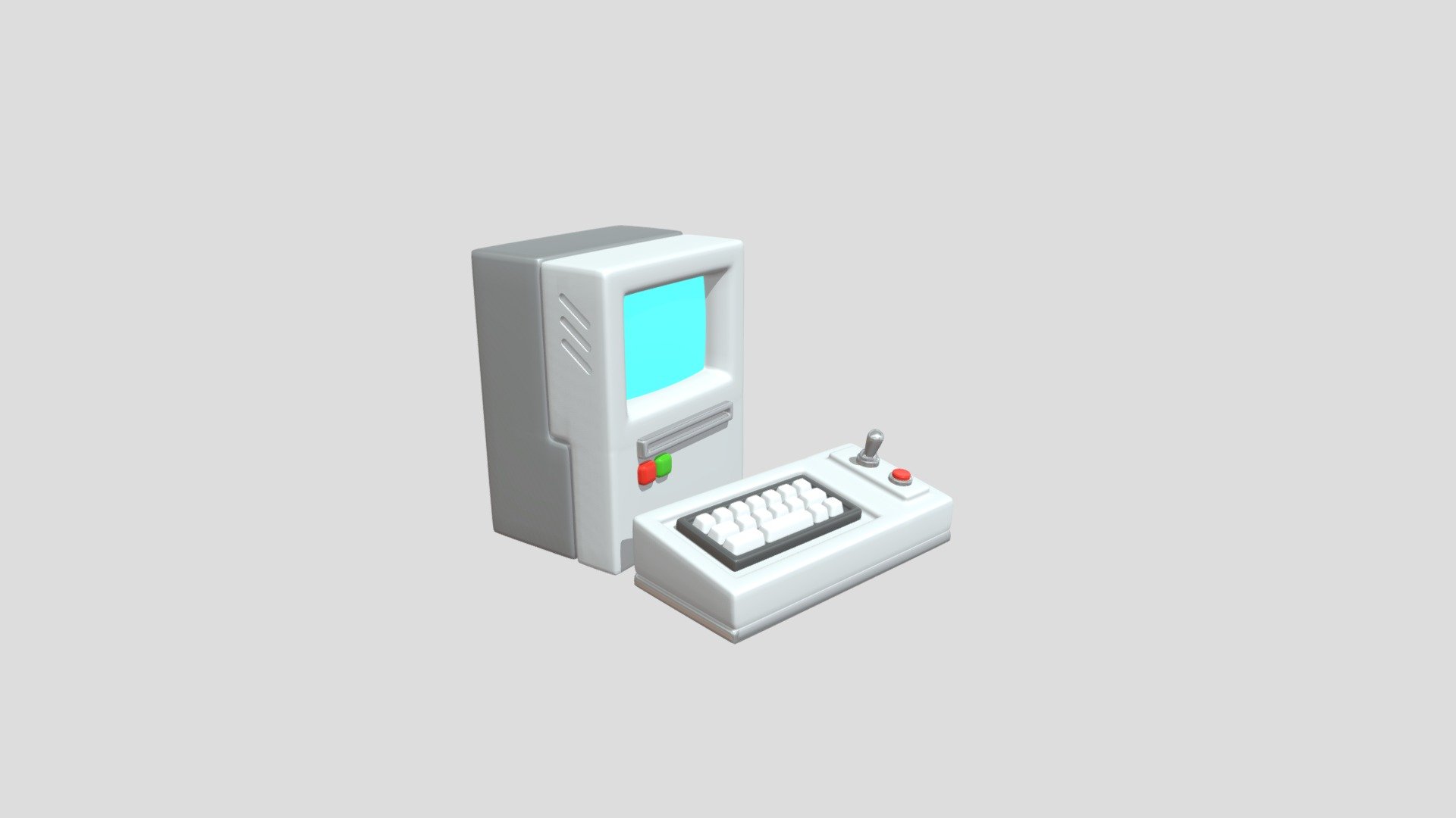 Computer - Download Free 3D model by dero3006 [082e490] - Sketchfab