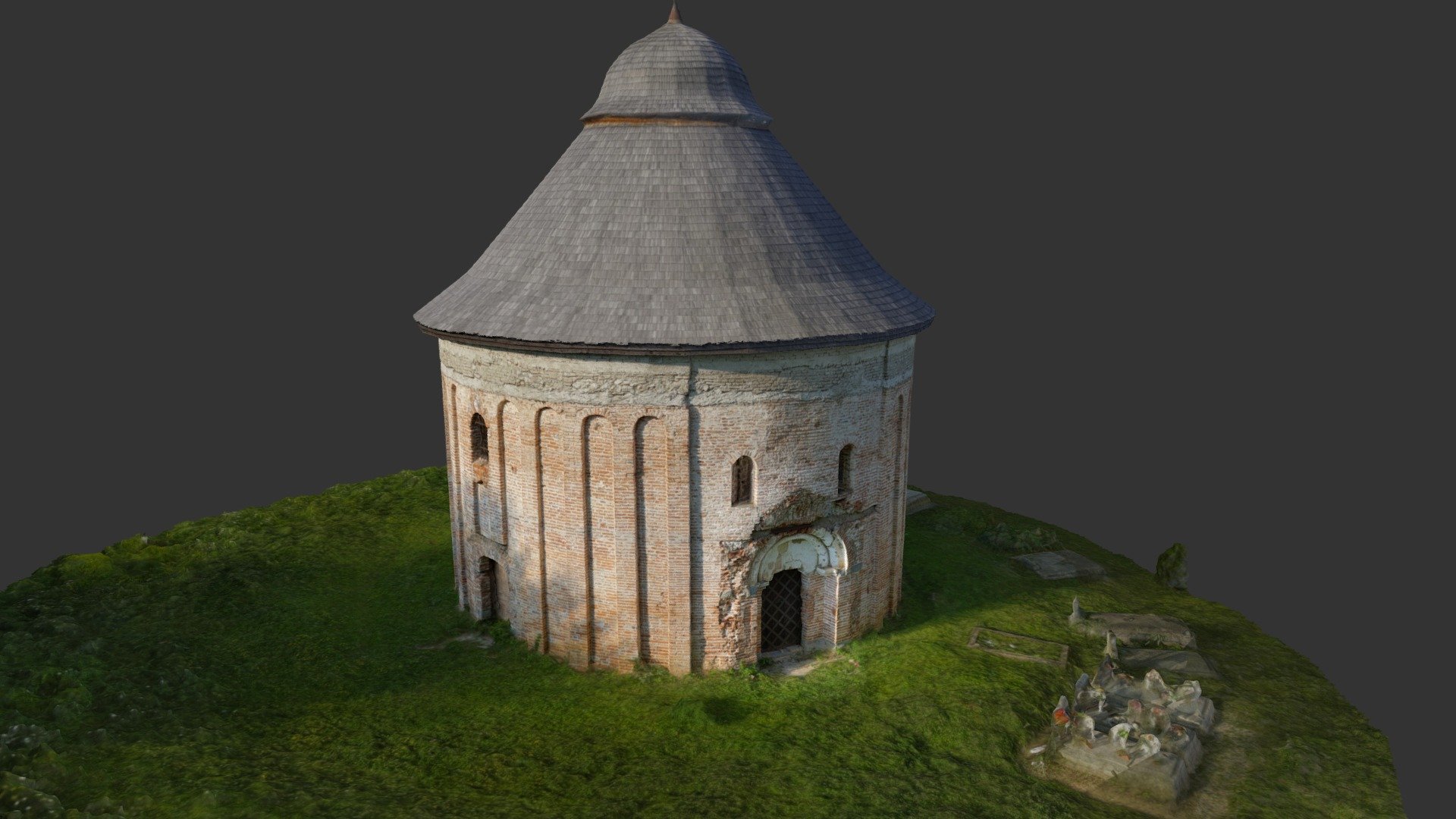 rotunda Šivetice - 3D model by FerdinandOrnth [082fe15] - Sketchfab