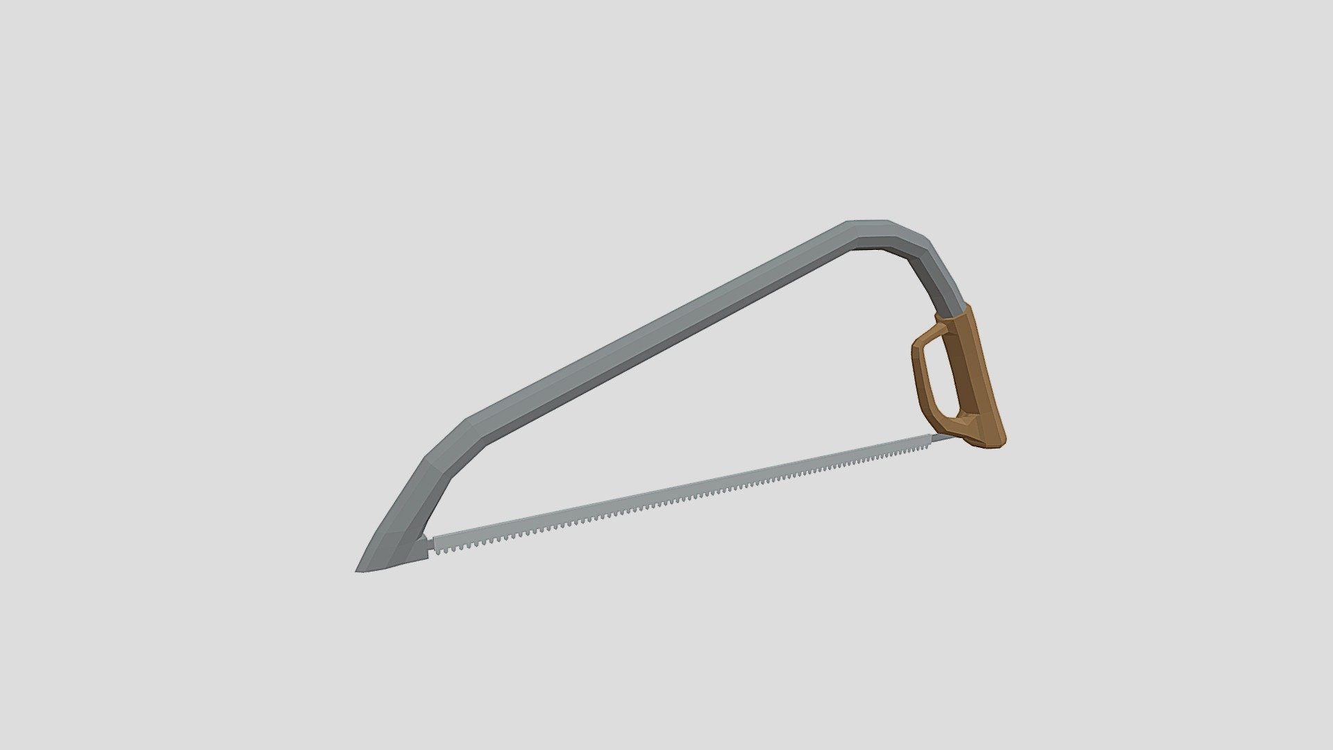 Low Poly Cartoon Arched Saw - Buy Royalty Free 3D model by chroma3d ...