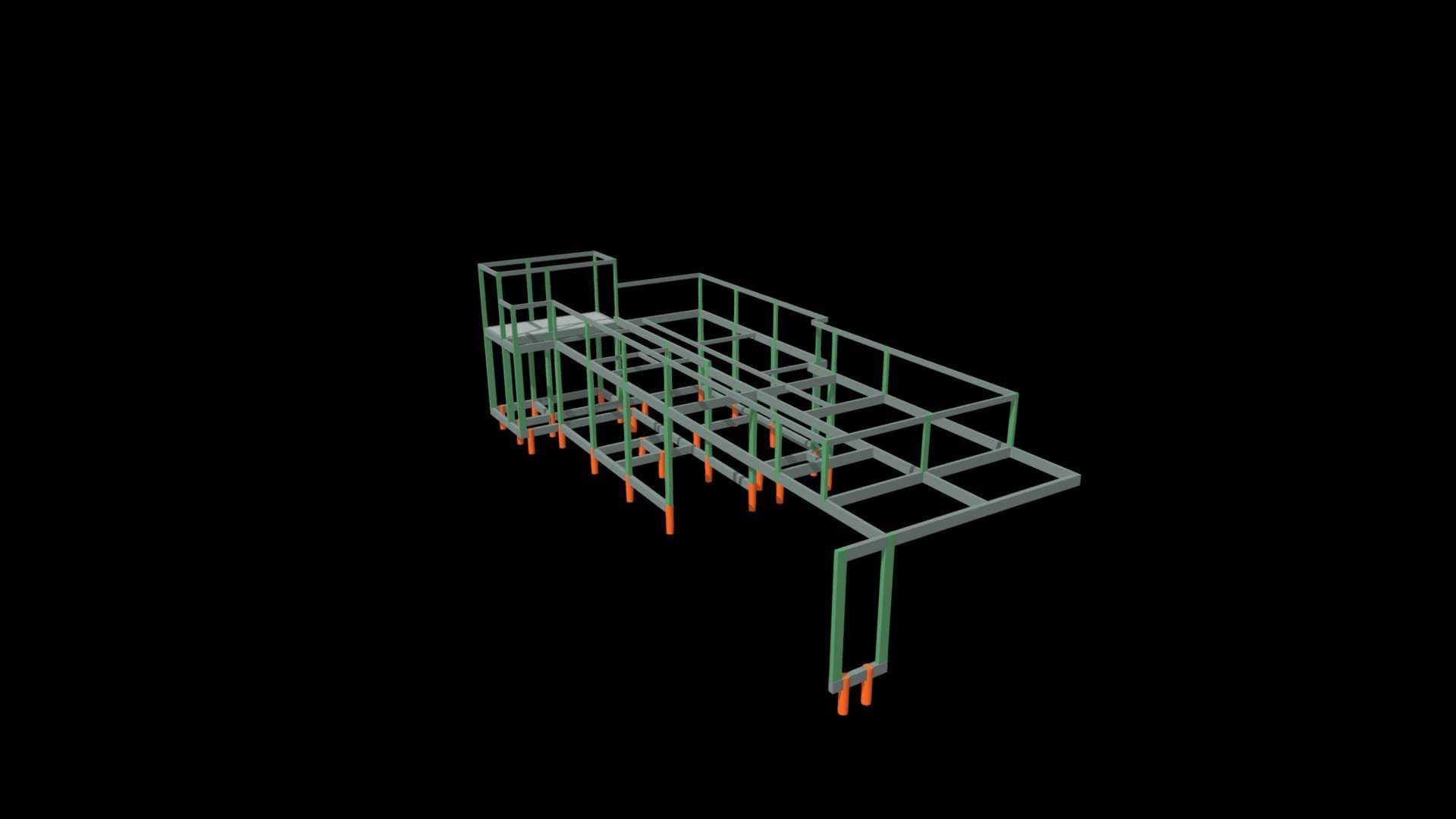 Reforma Comercial - Escritório BPI - 3D model by Hugo Balioni (@balioni ...