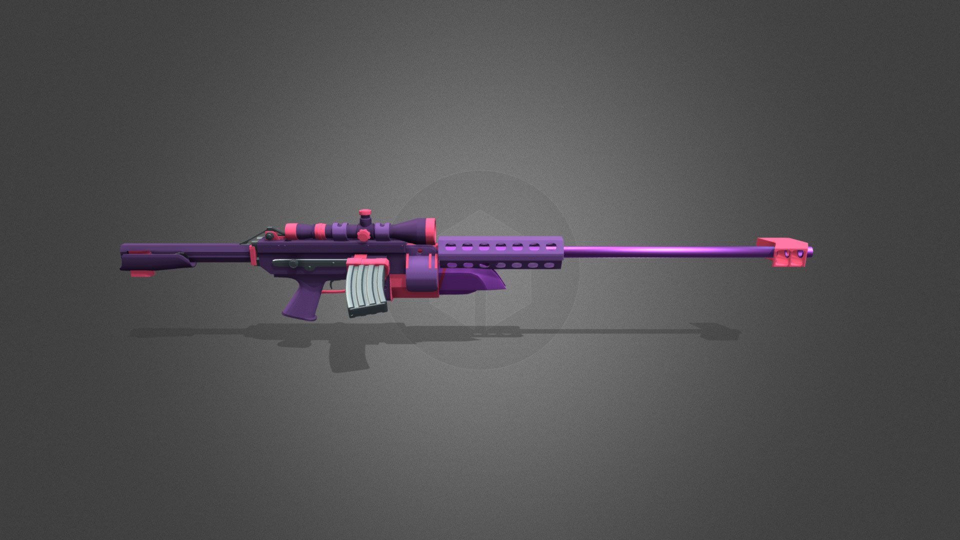 'Sarvara' - RWBY OC Weapon (Commission) - 3D model by DenalCC1010 ...