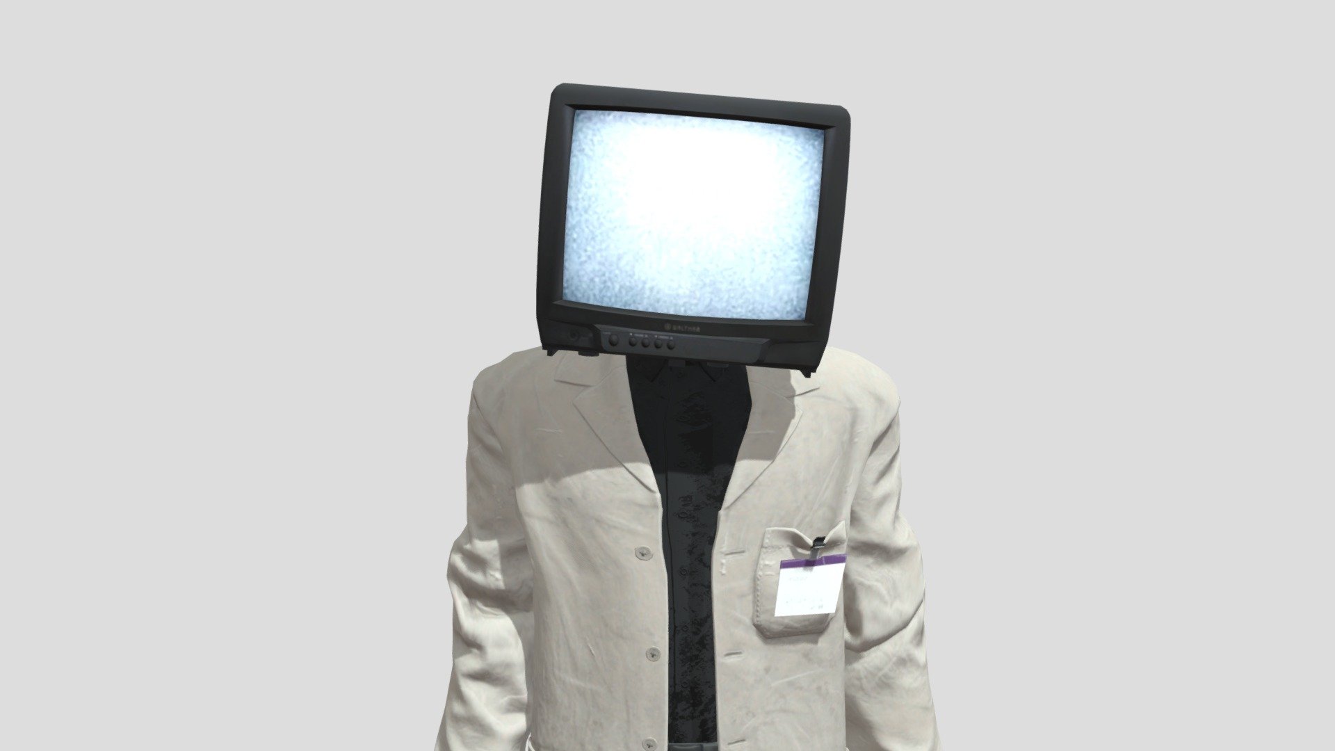 Scientist Tv Man - 3D model by BroThinksHesInTheNBA ...