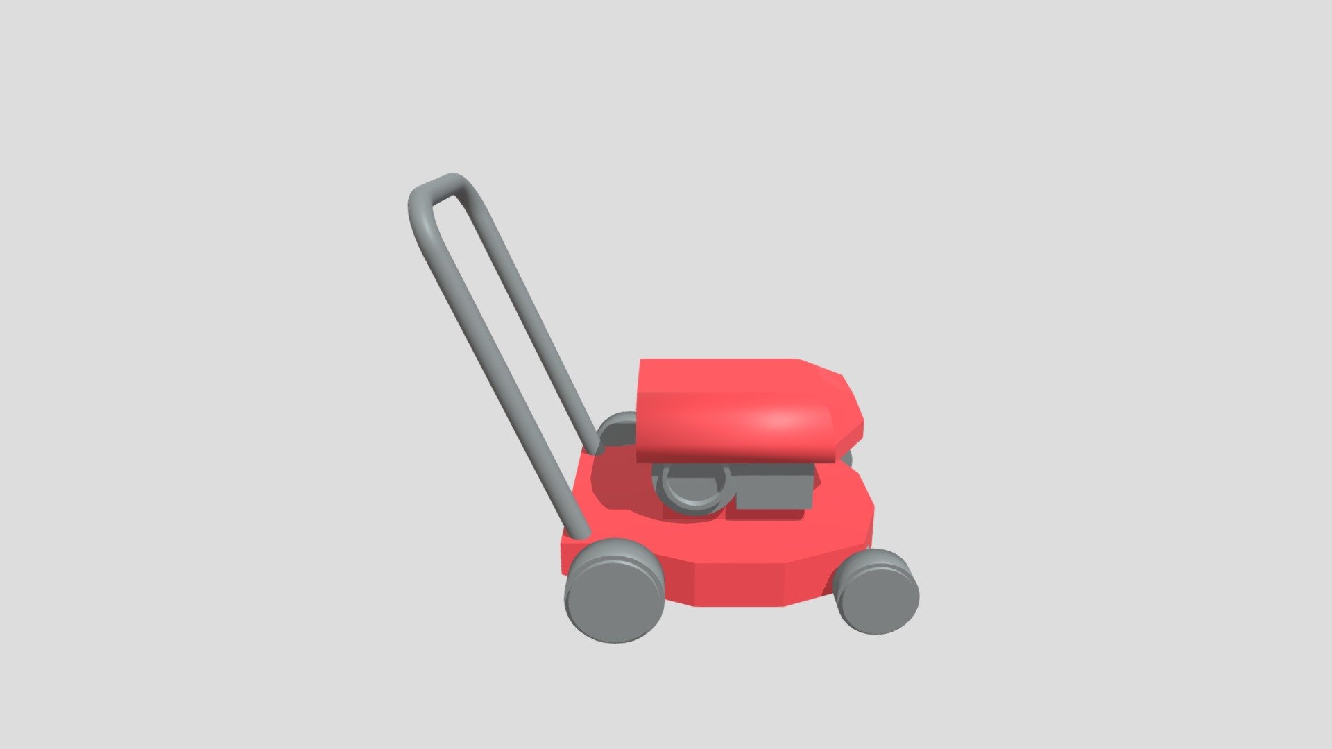 Lawn Mower - Download Free 3D model by 2025668 [0833a21] - Sketchfab