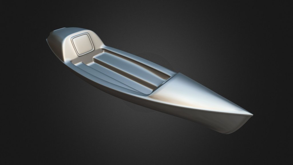 Rowing Boat - 3D model by peaka [08342a9] - Sketchfab