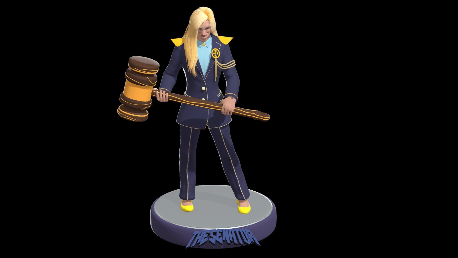 The Senator - 3D model by Amin Adukov (@Aminchok) [083512c] - Sketchfab