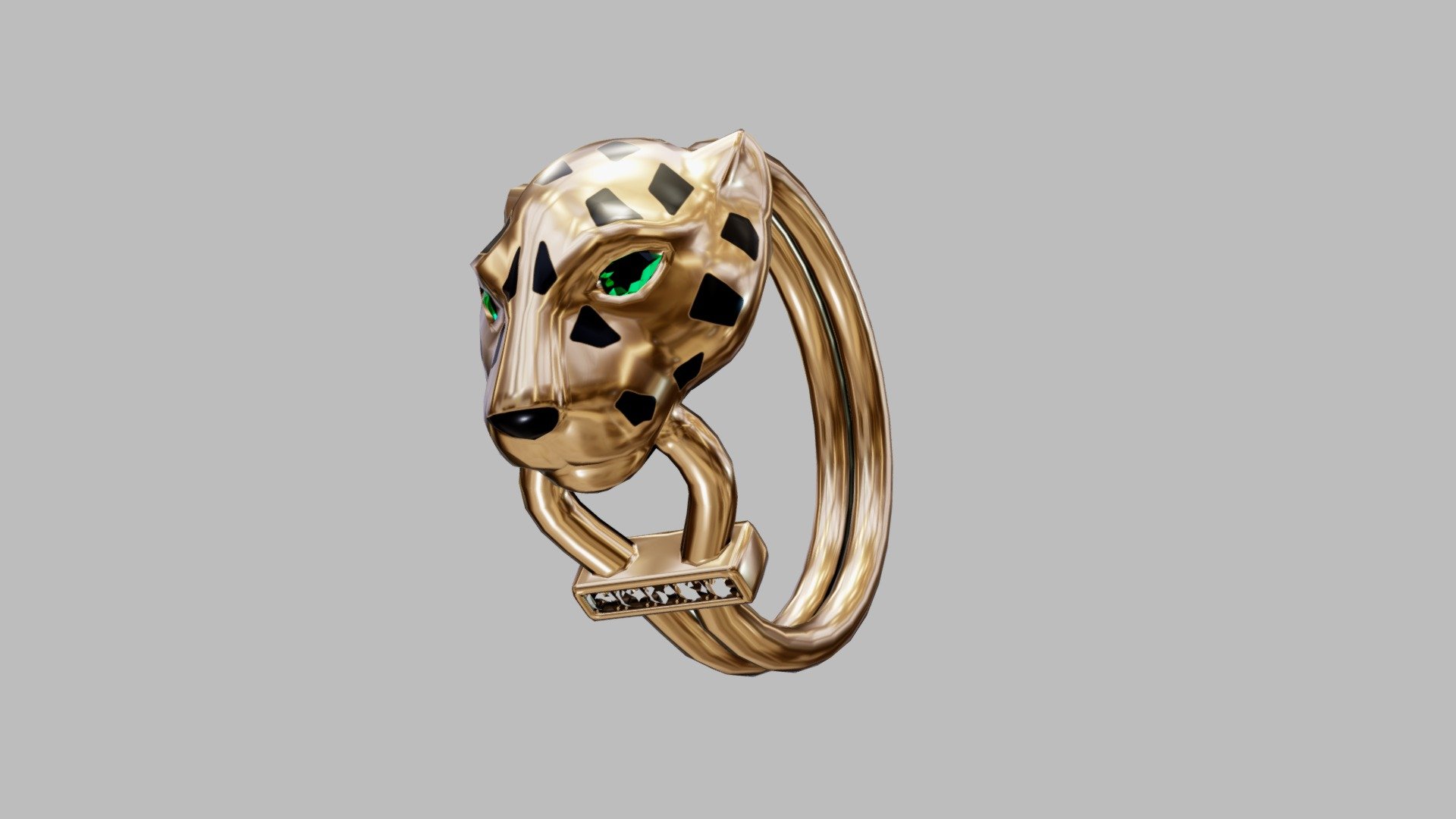 Cartier Panthere Ring - 3D model by Nelly HL3D (@highlife3d) [08351e4 ...