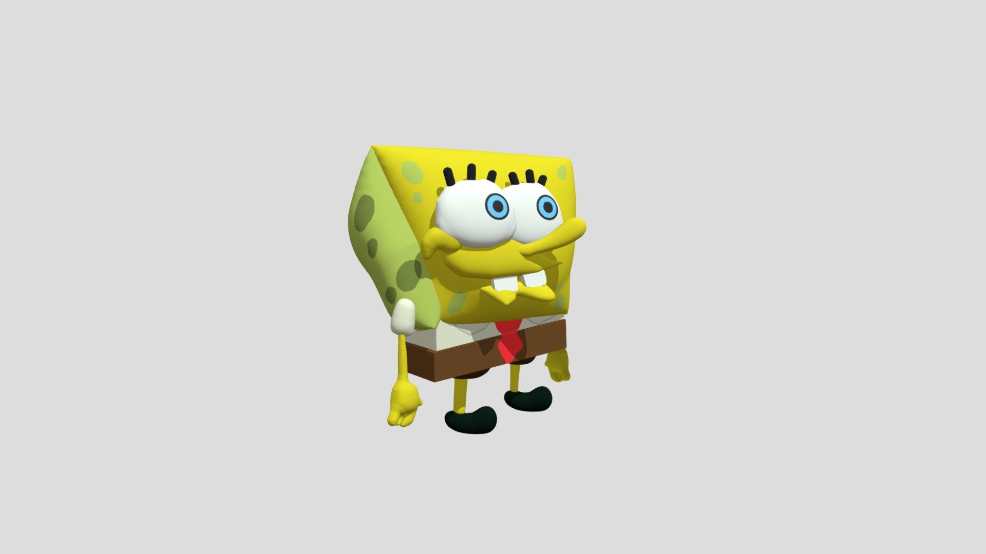 SpongeBob Angled weird - Download Free 3D model by Romyblox1234 ...