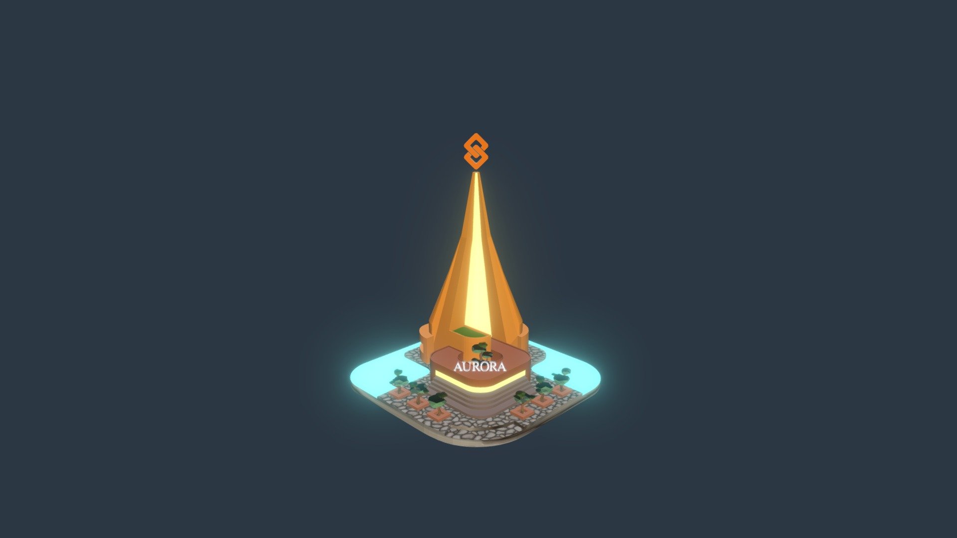 Aurora golden age - 3D model by On.Mars [0835d6a] - Sketchfab