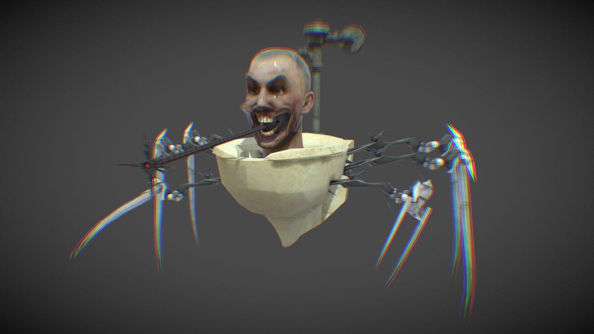 Hexa Claw Parasite Toilet - Download Free 3D model by photon (that one ...