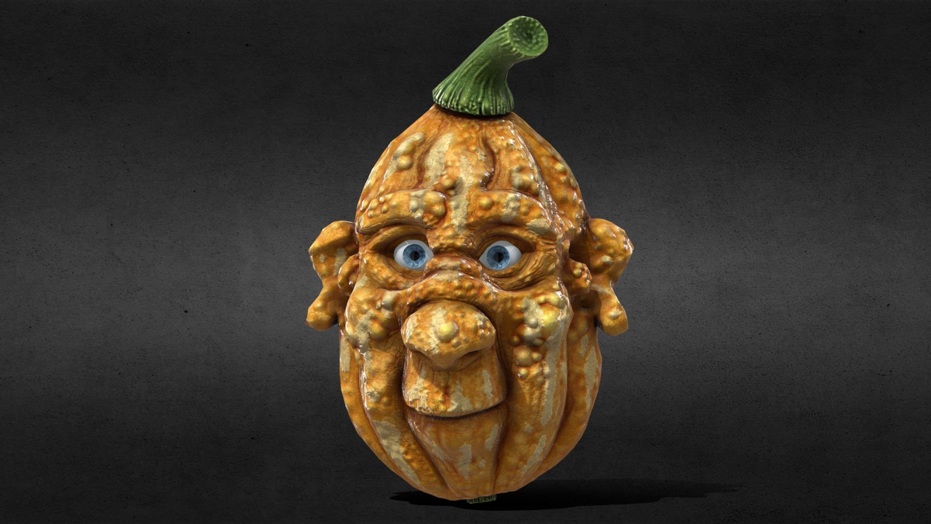 Pumpkin head (subdiv model) - Buy Royalty Free 3D model by endike ...