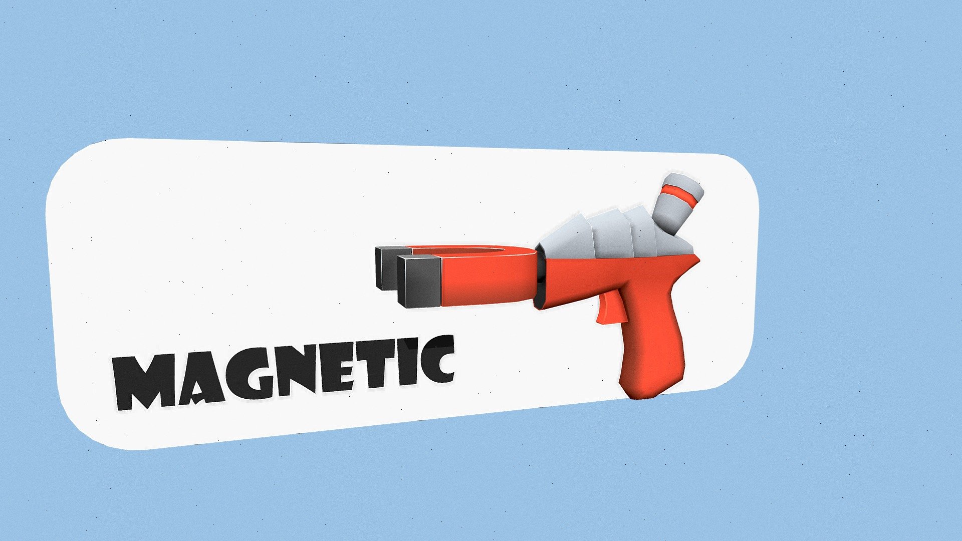Stylized magnetic gun model - Download Free 3D model by drollShark ...
