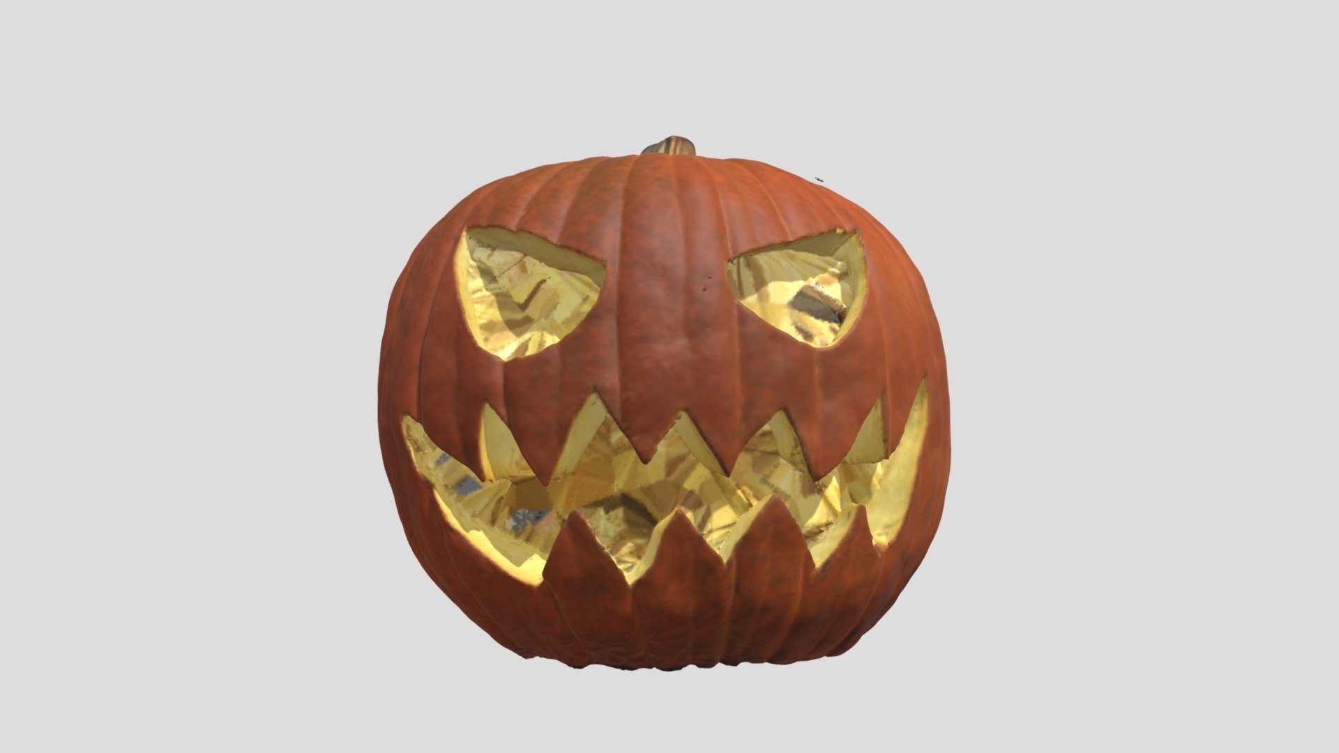 Mask Made from Carved Pumpkin (VCU_3D_6629) - Download Free 3D model by ...