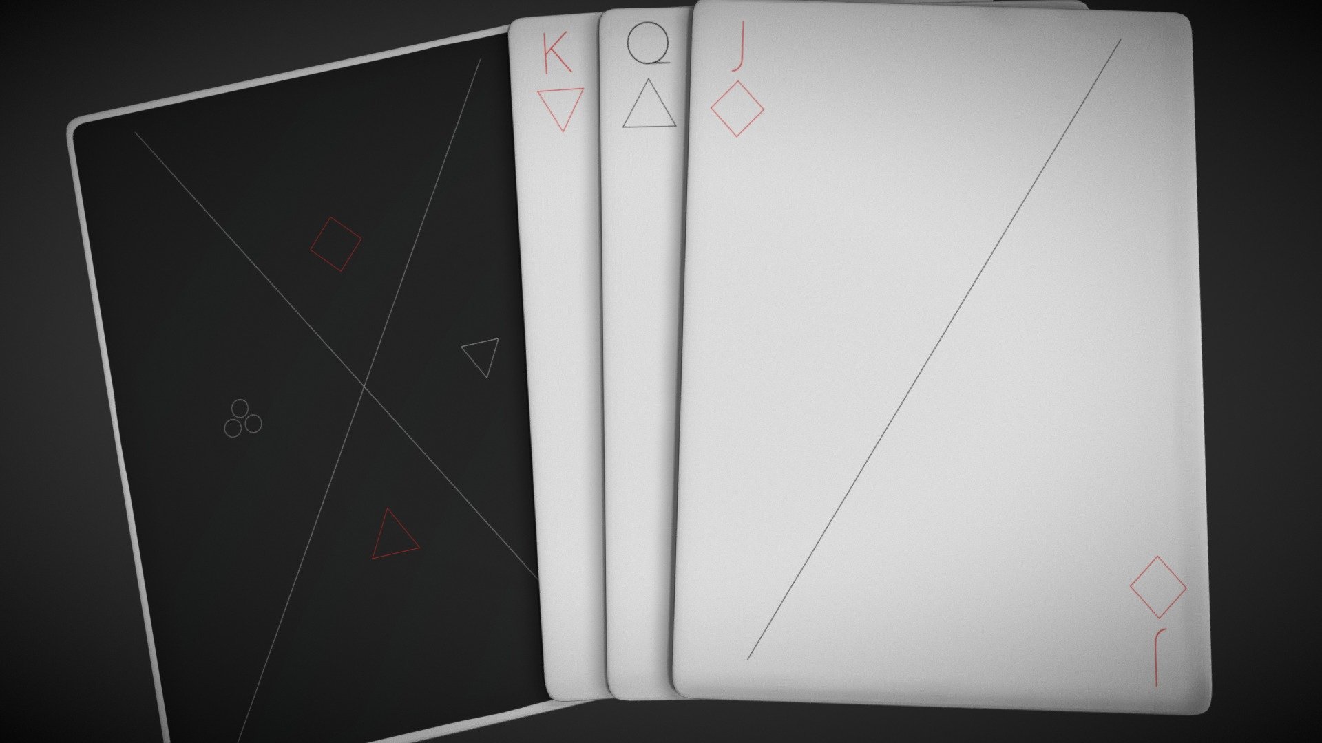 Playing Cards - 3D model by malikouda [0839f8f] - Sketchfab