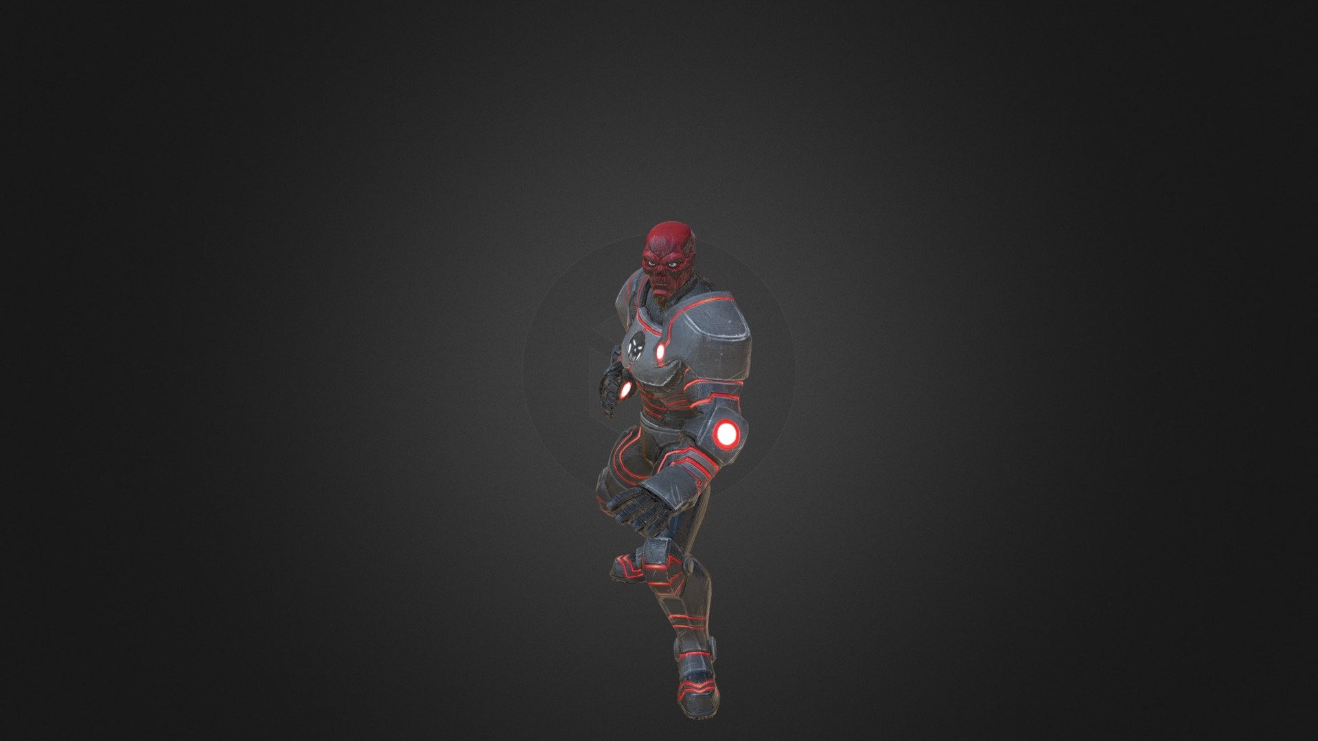 Redskull - 3D model by 5176 Cba (@5176Cba) [083d08e] - Sketchfab