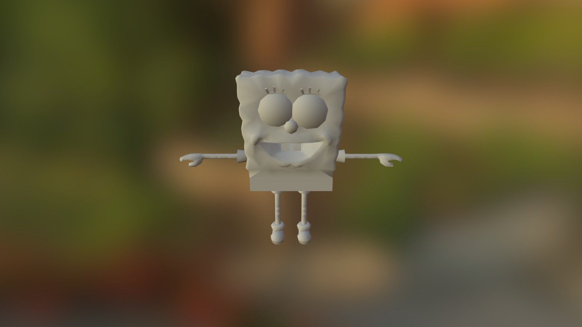 Spongebob - 3D model by notthegreedyone [083d950] - Sketchfab
