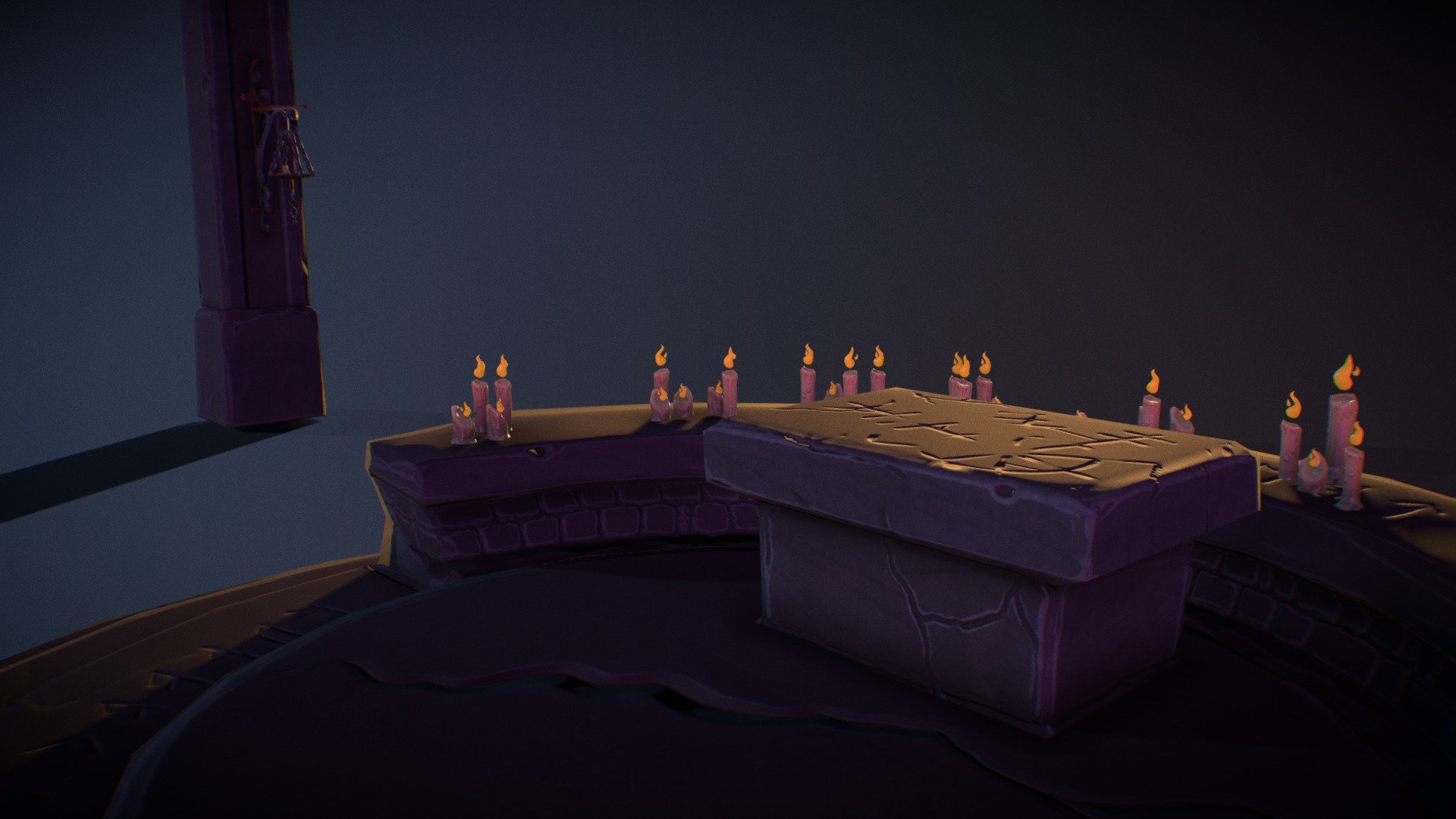 Old stone altar - 3D model by GabrielNeias [083f8bf] - Sketchfab