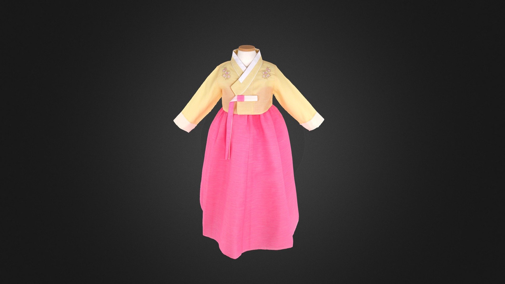 Korean Hanbok - Buy Royalty Free 3D model by Myminime Studio ...