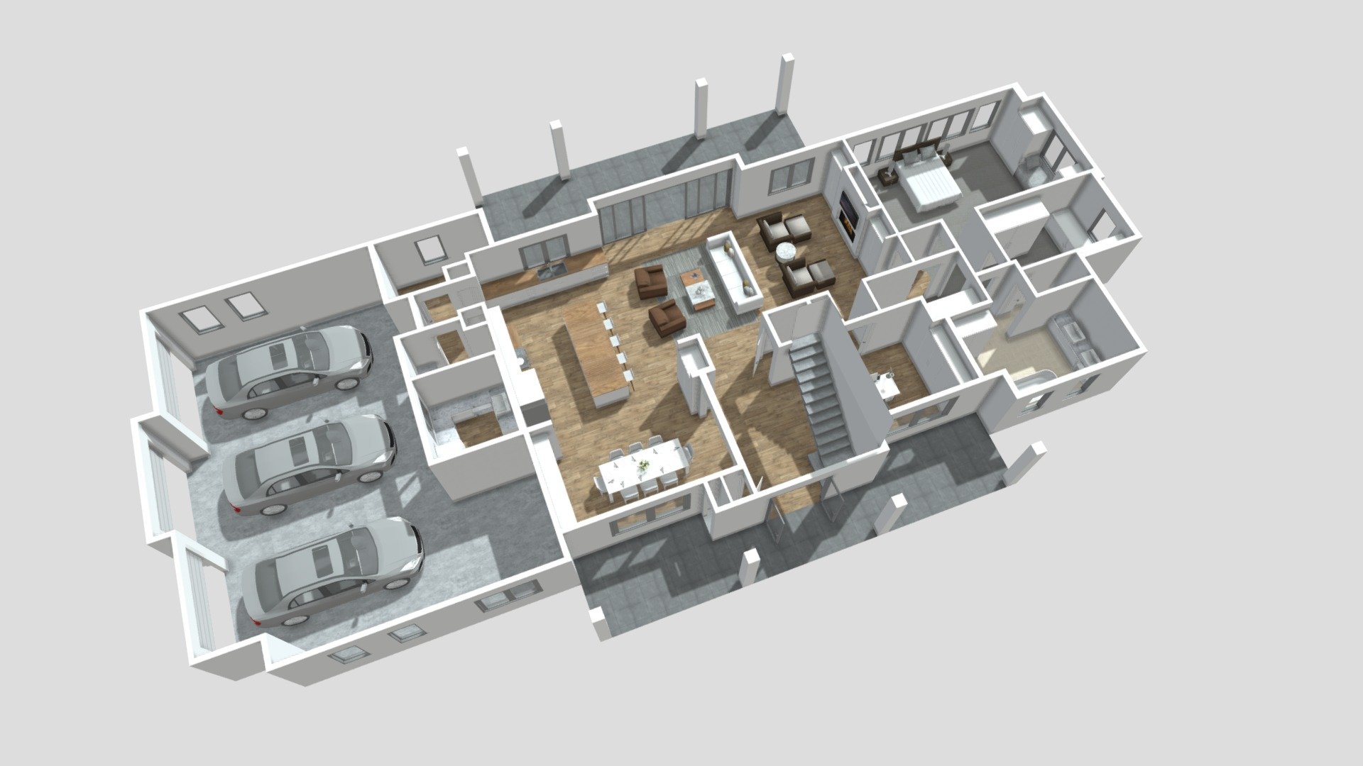 782 - Ground Floor - 3D model by long_vn [0842249] - Sketchfab