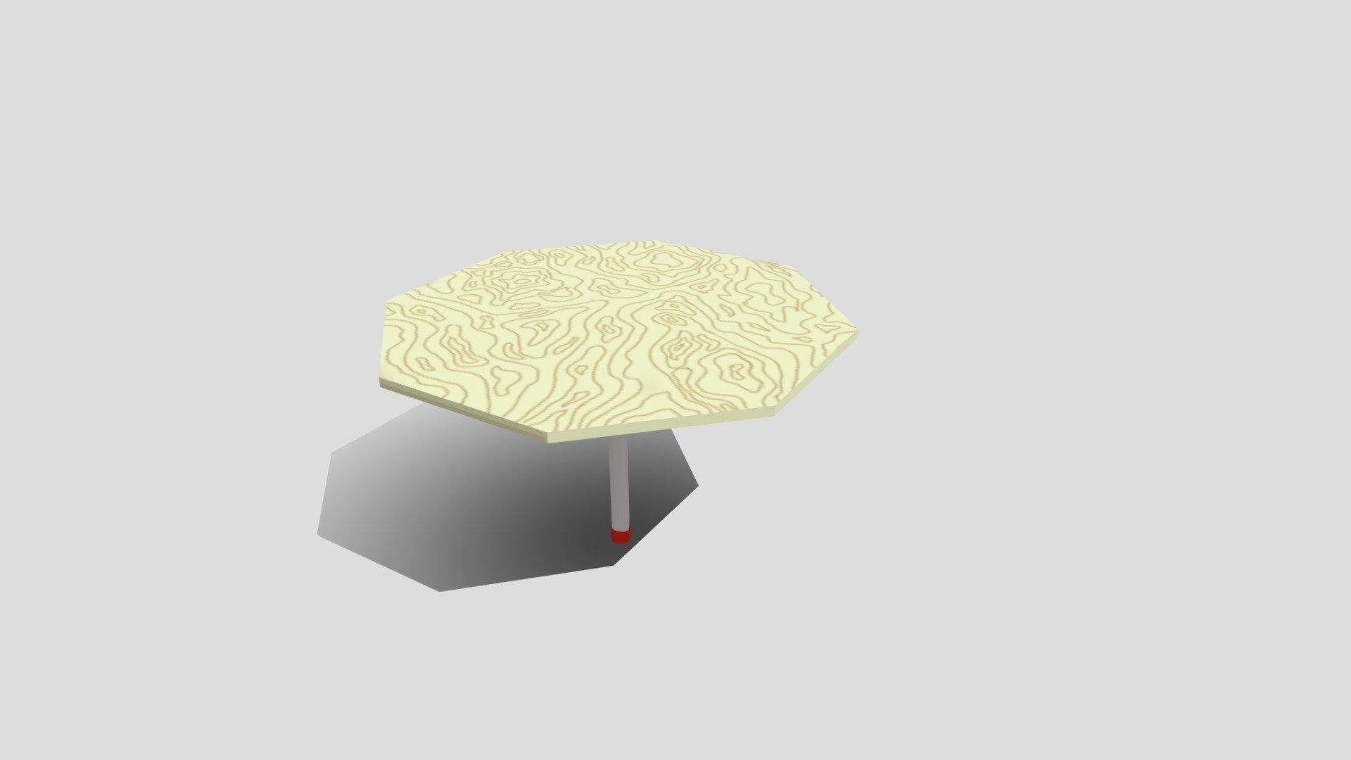 woodtable - 3D model by Isaac E Johnstone (@IamDesiredName) [0842f8e ...